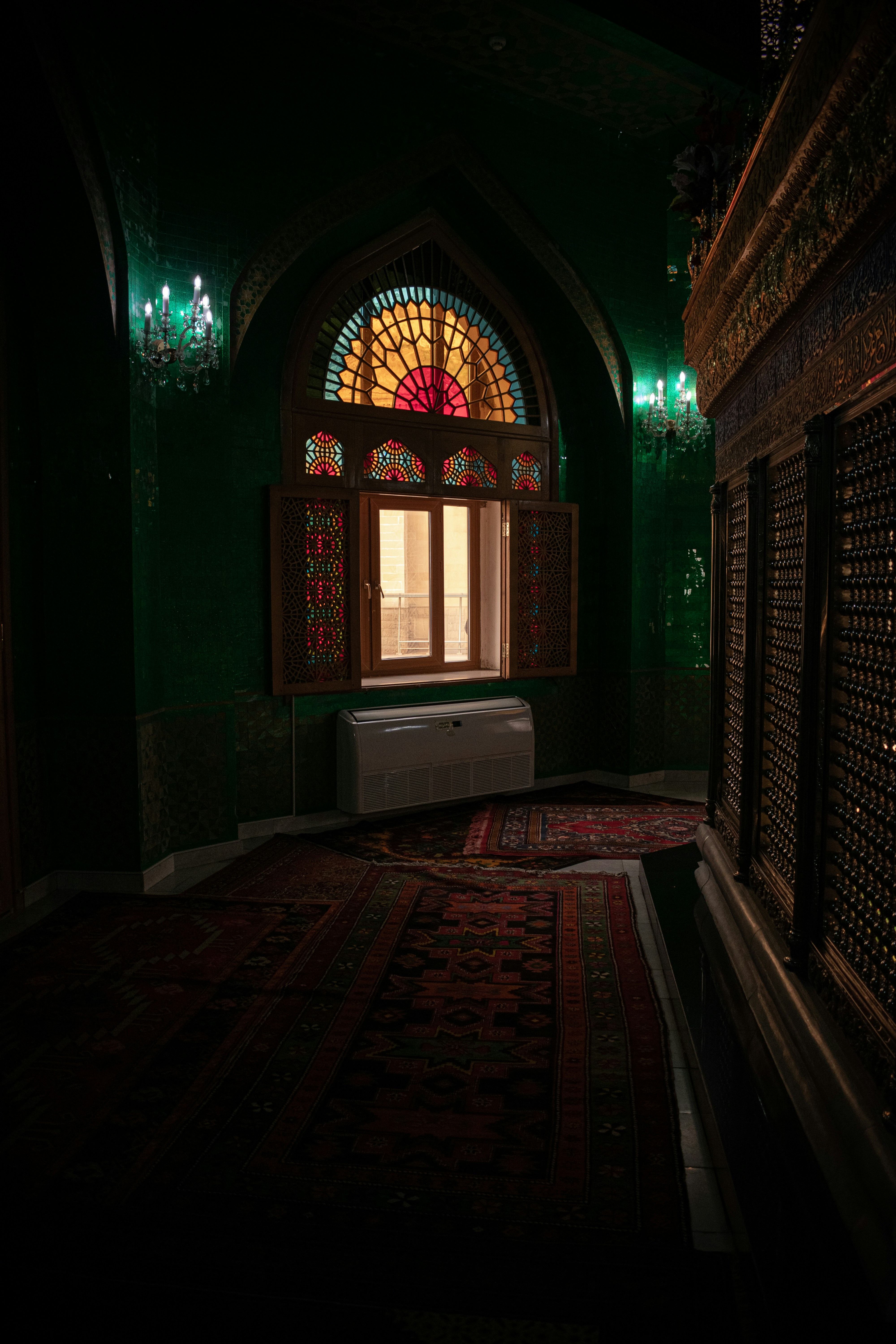 Interior of Bibi-Heybat Mosque.