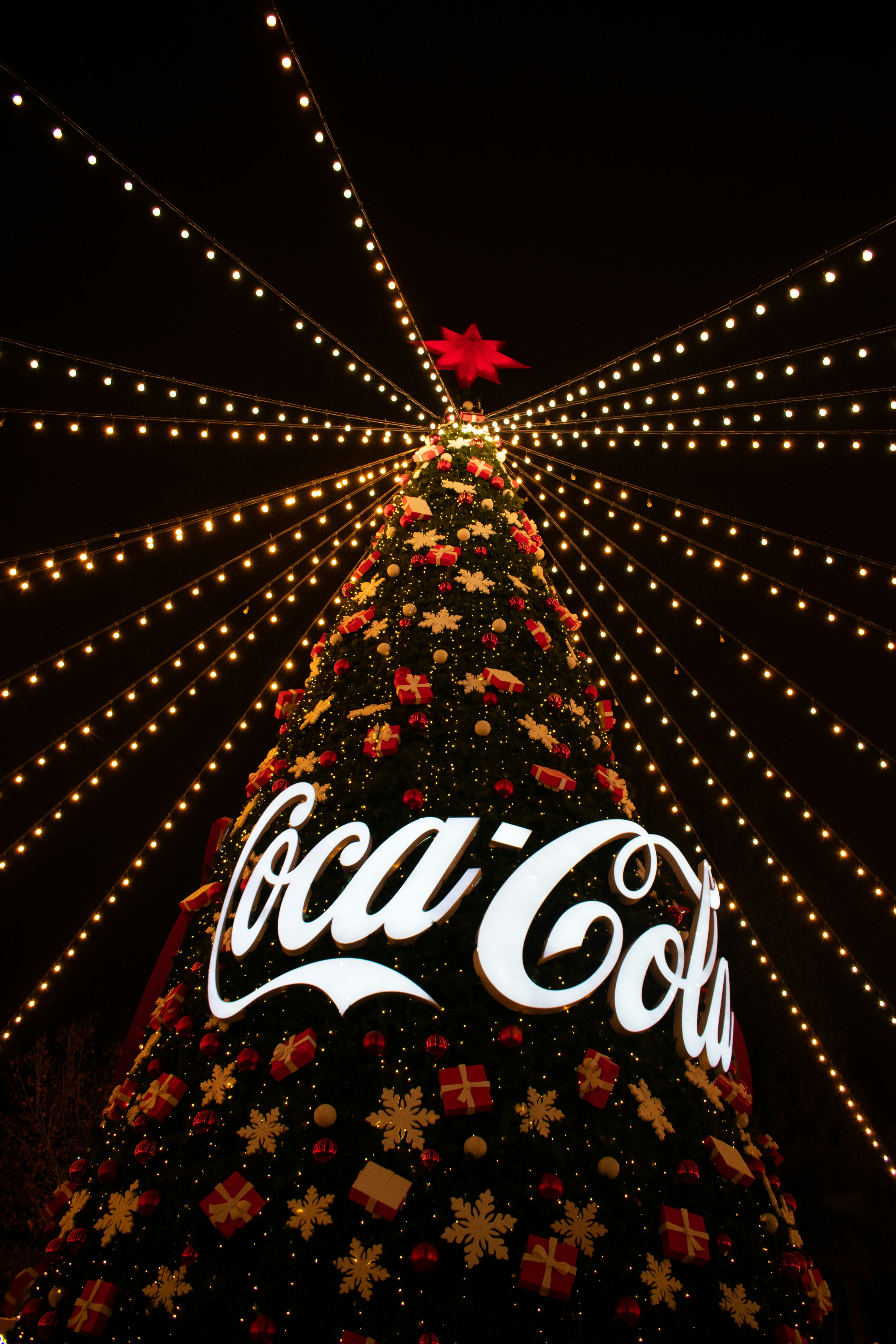Coca Cola Christmas Tree