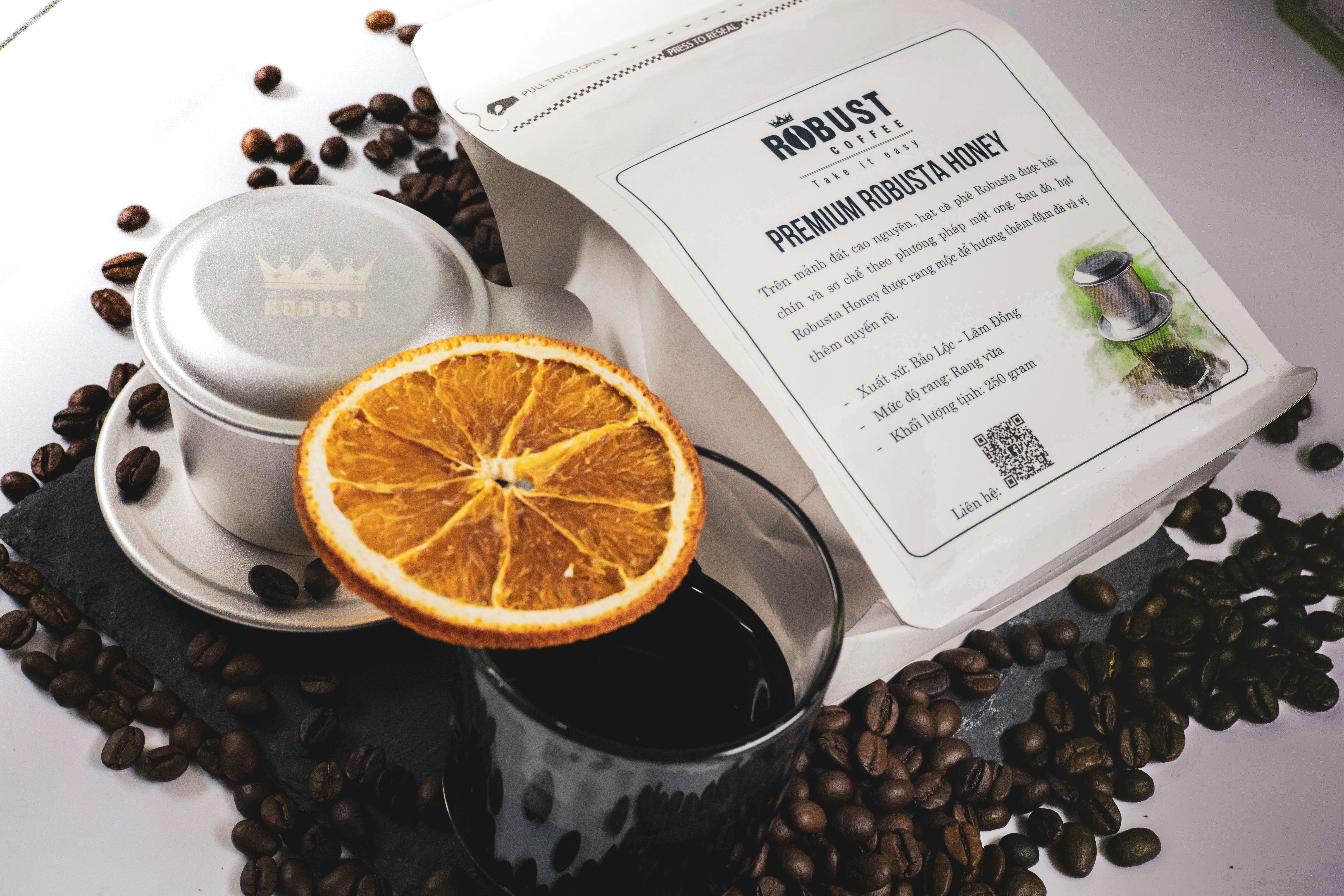 Citrus and Roast: A Quiet Moment with Premium Robusta