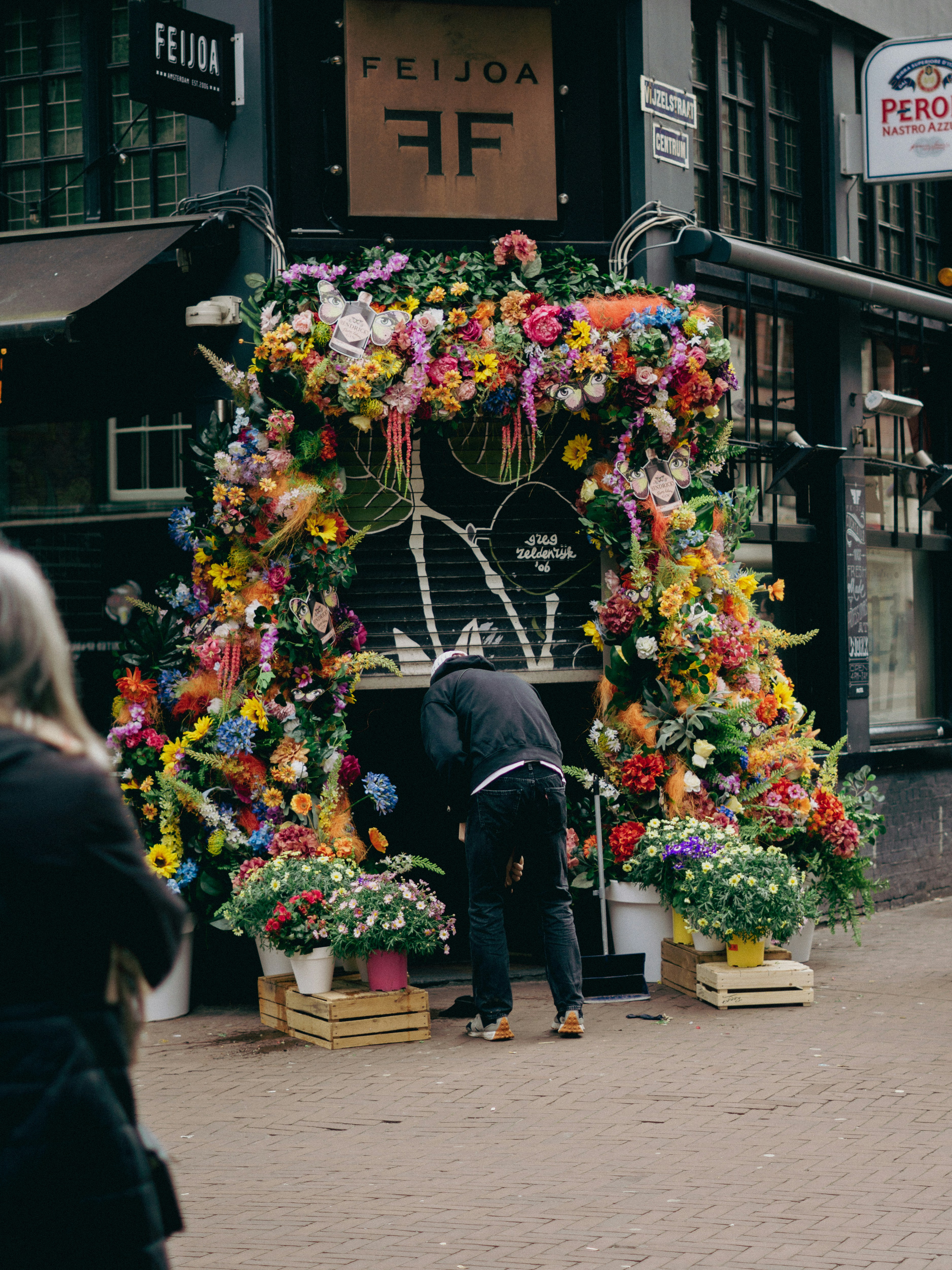 Bloom-Arch Portal: A Colorful Storefront Moment