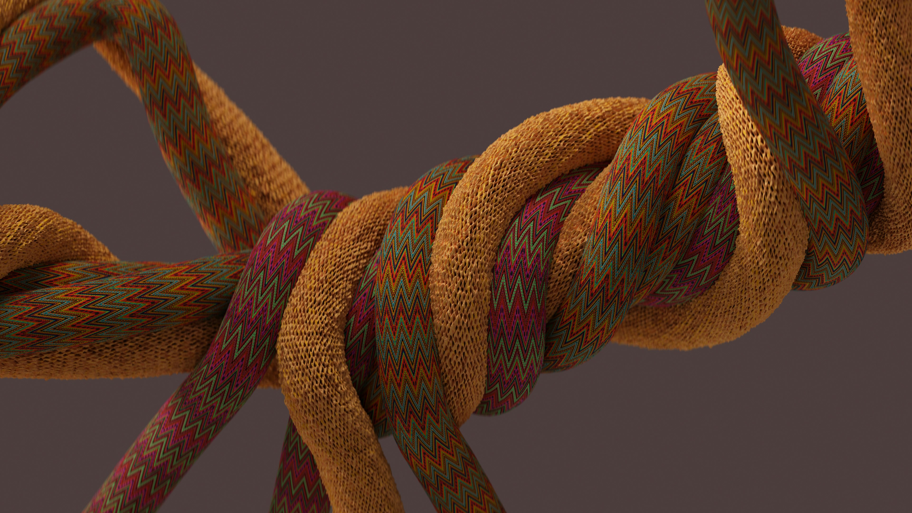 A close up of a knot made of rope photo – Free Wallpaper 4k Image on ...