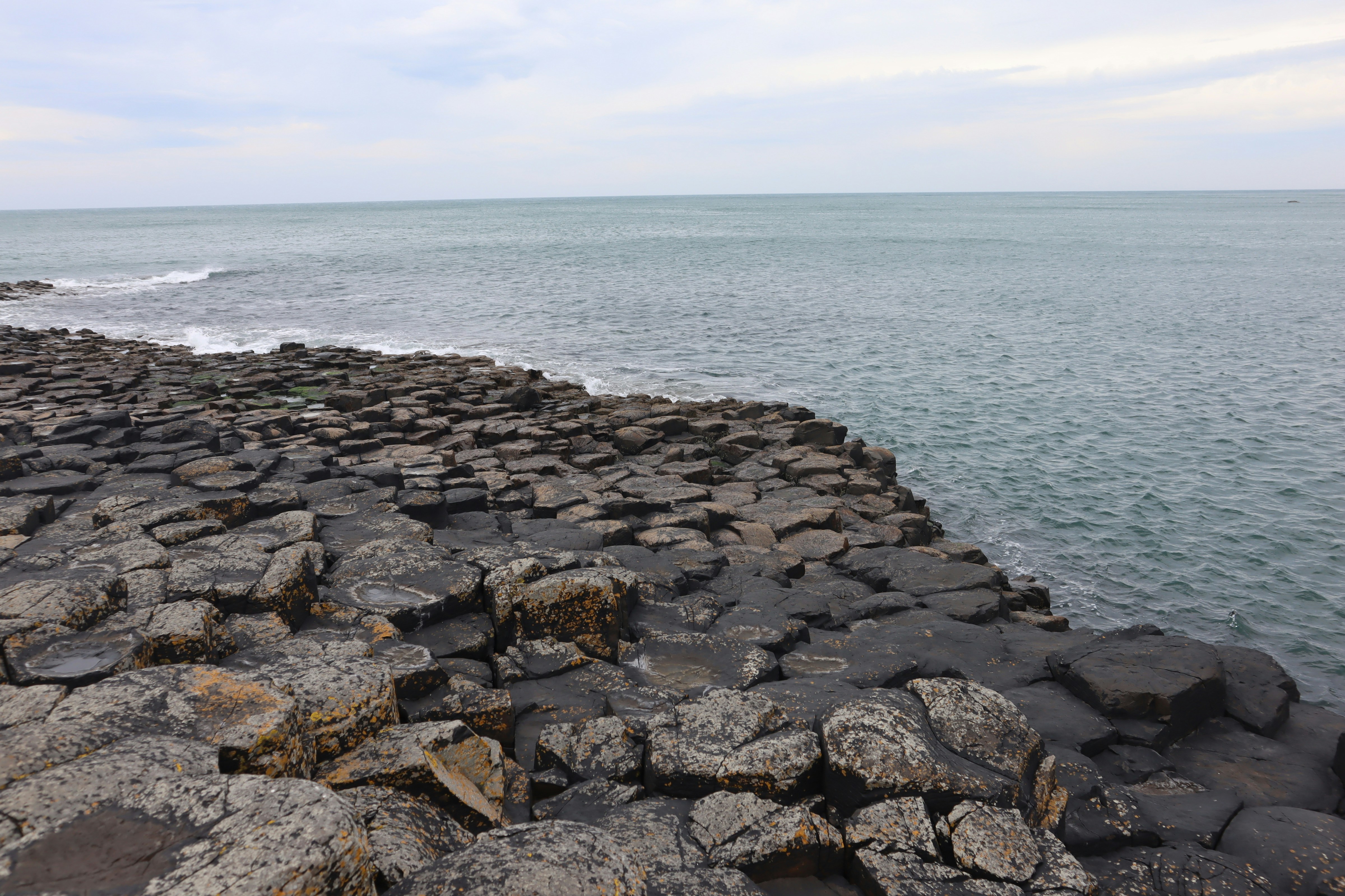 Hexagonal Breakwater: Stone Steps to the Quiet Sea