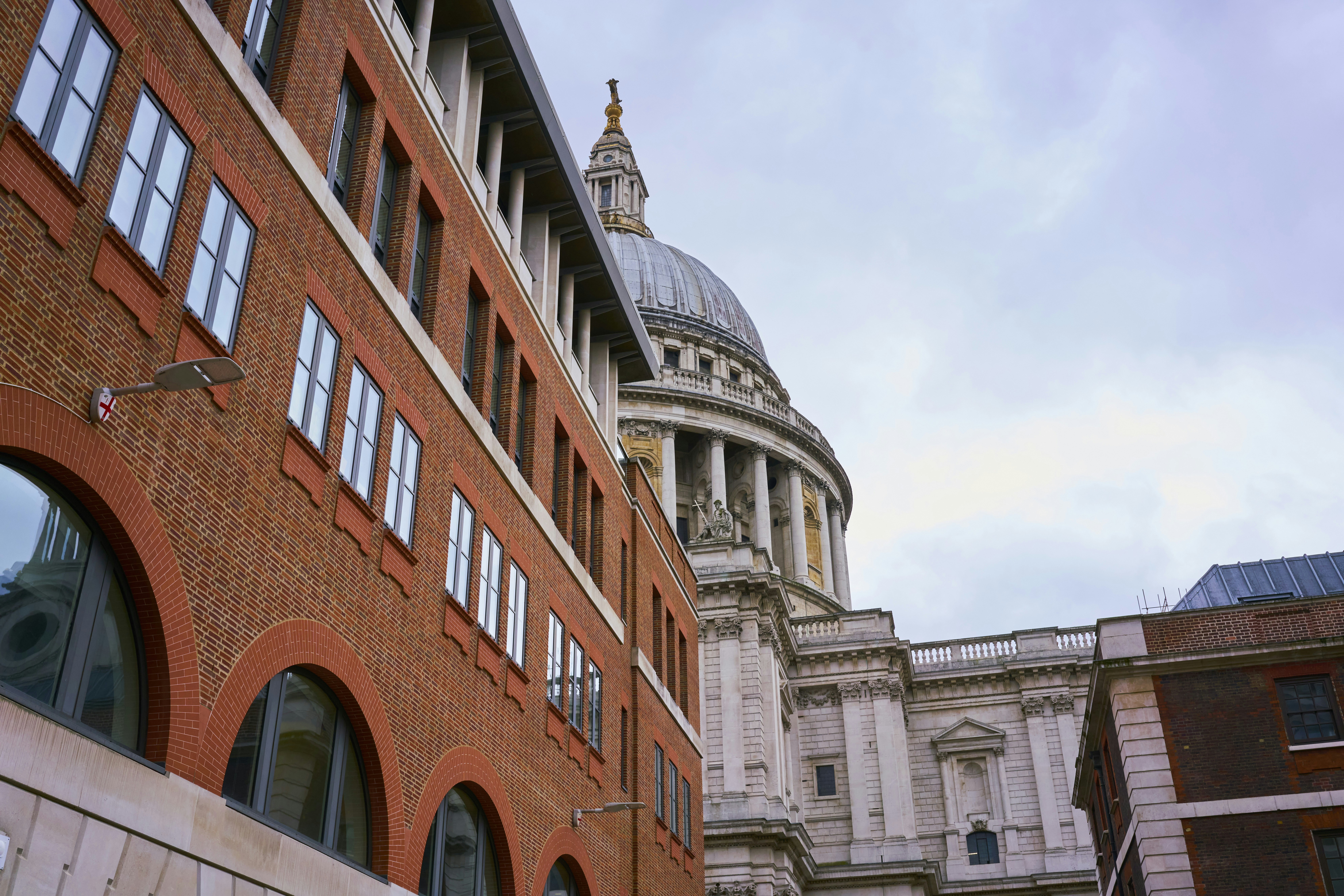 Stately Facades and a Dome at the City Edge