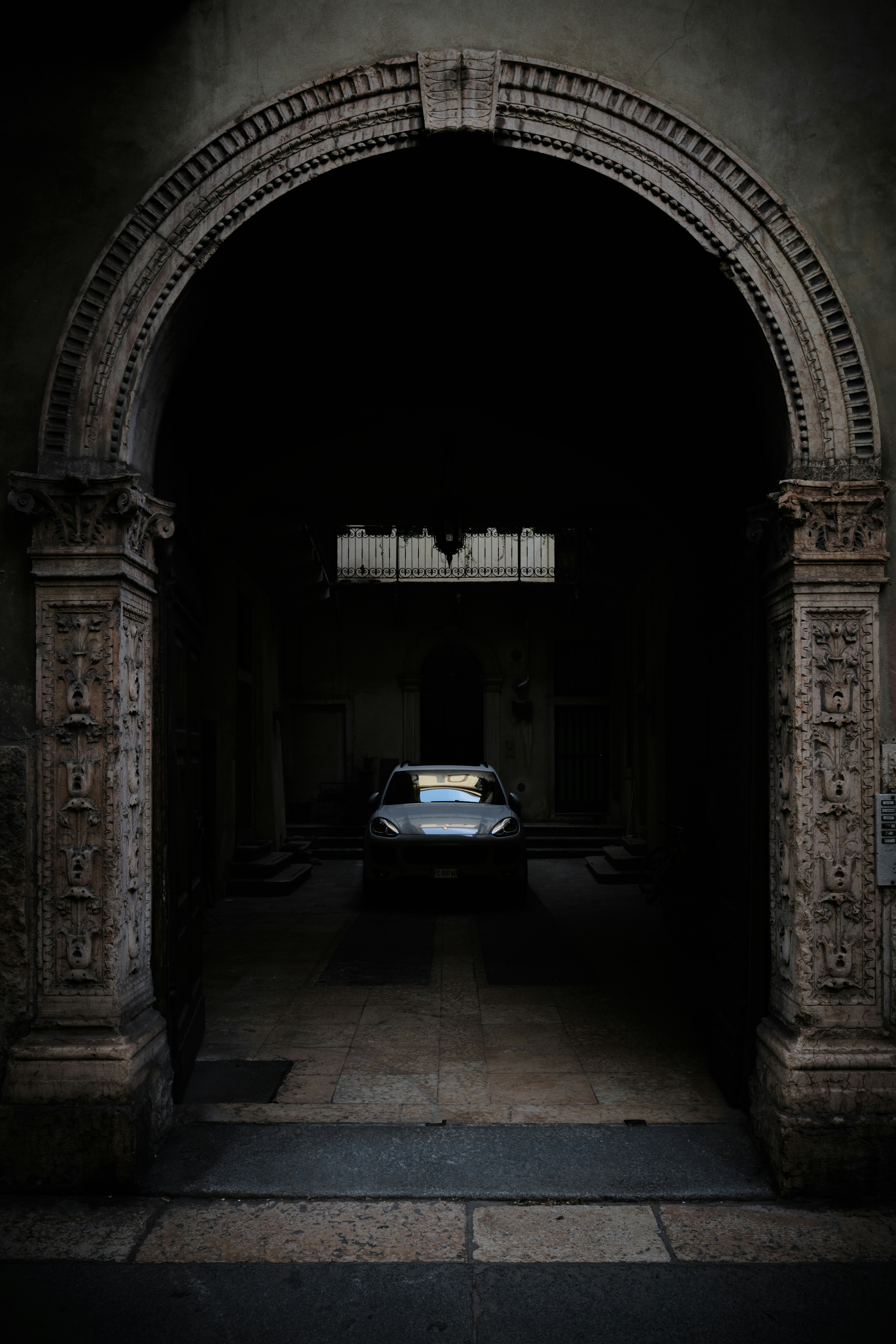 Chamber of Silence: Car in the Velvet Dark