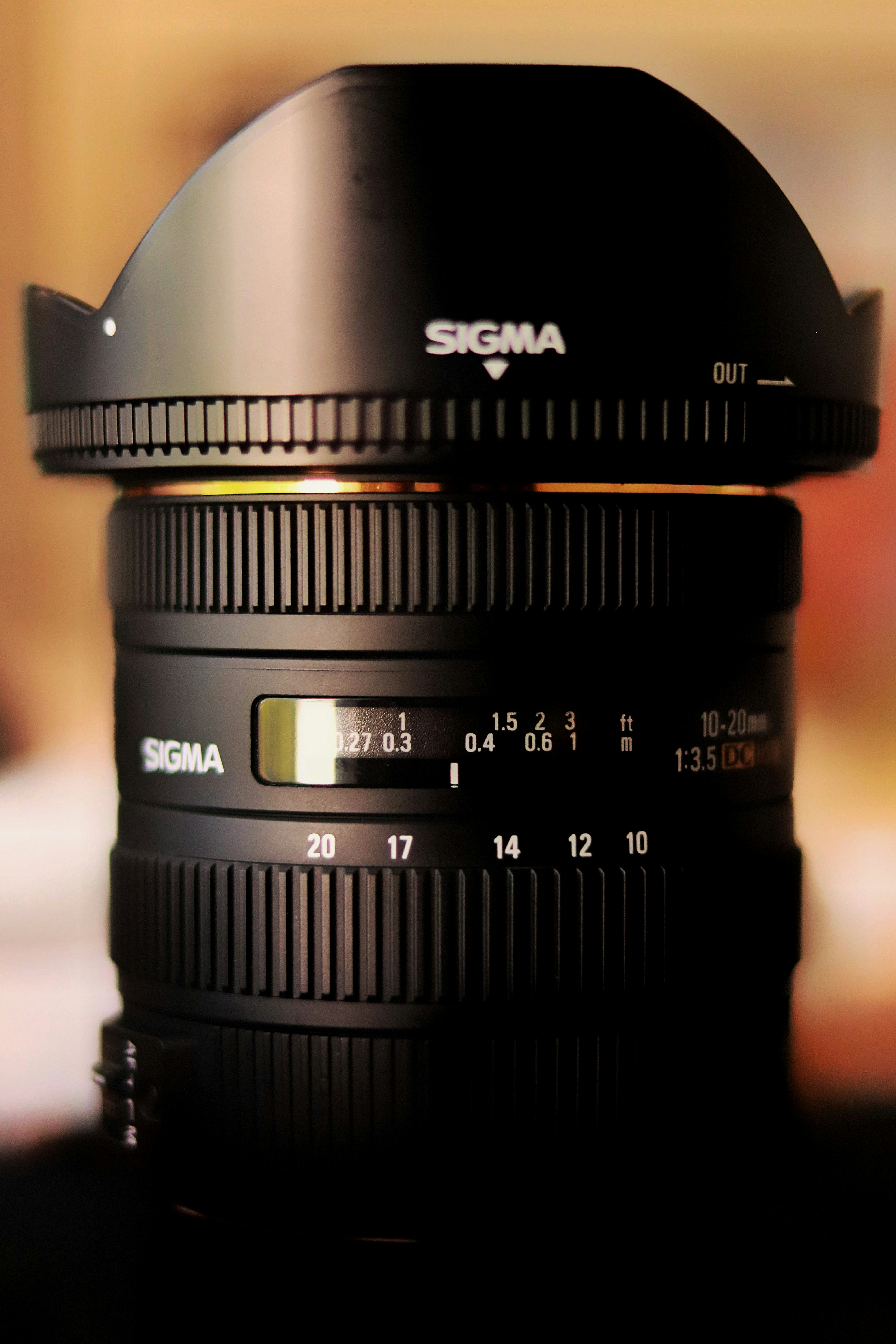 Hooded Precision: Close-Up on Sigma's 10-20mm Wide-Angle
