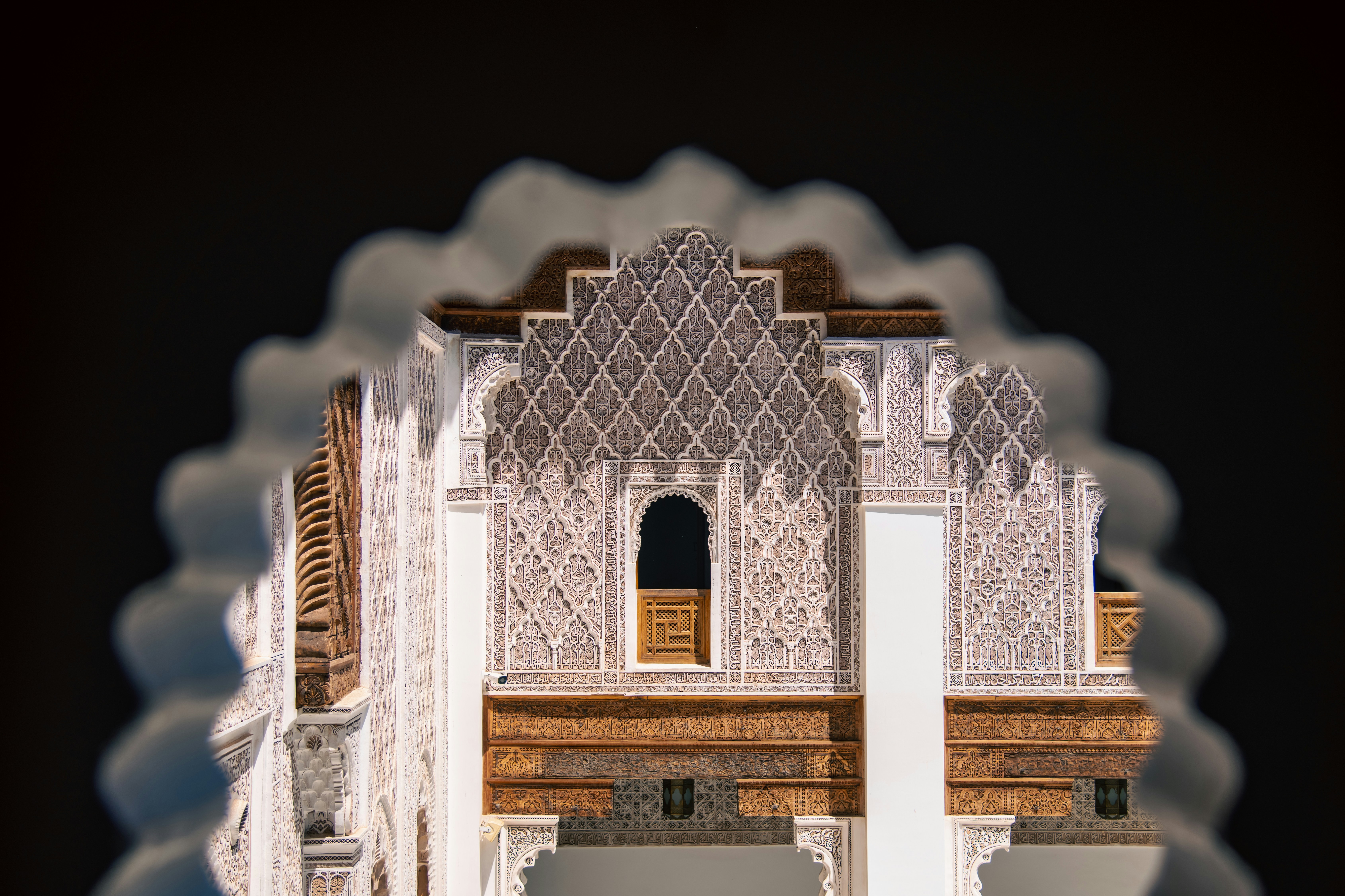A view of a building through a mirror photo – Free Arch Image on Unsplash