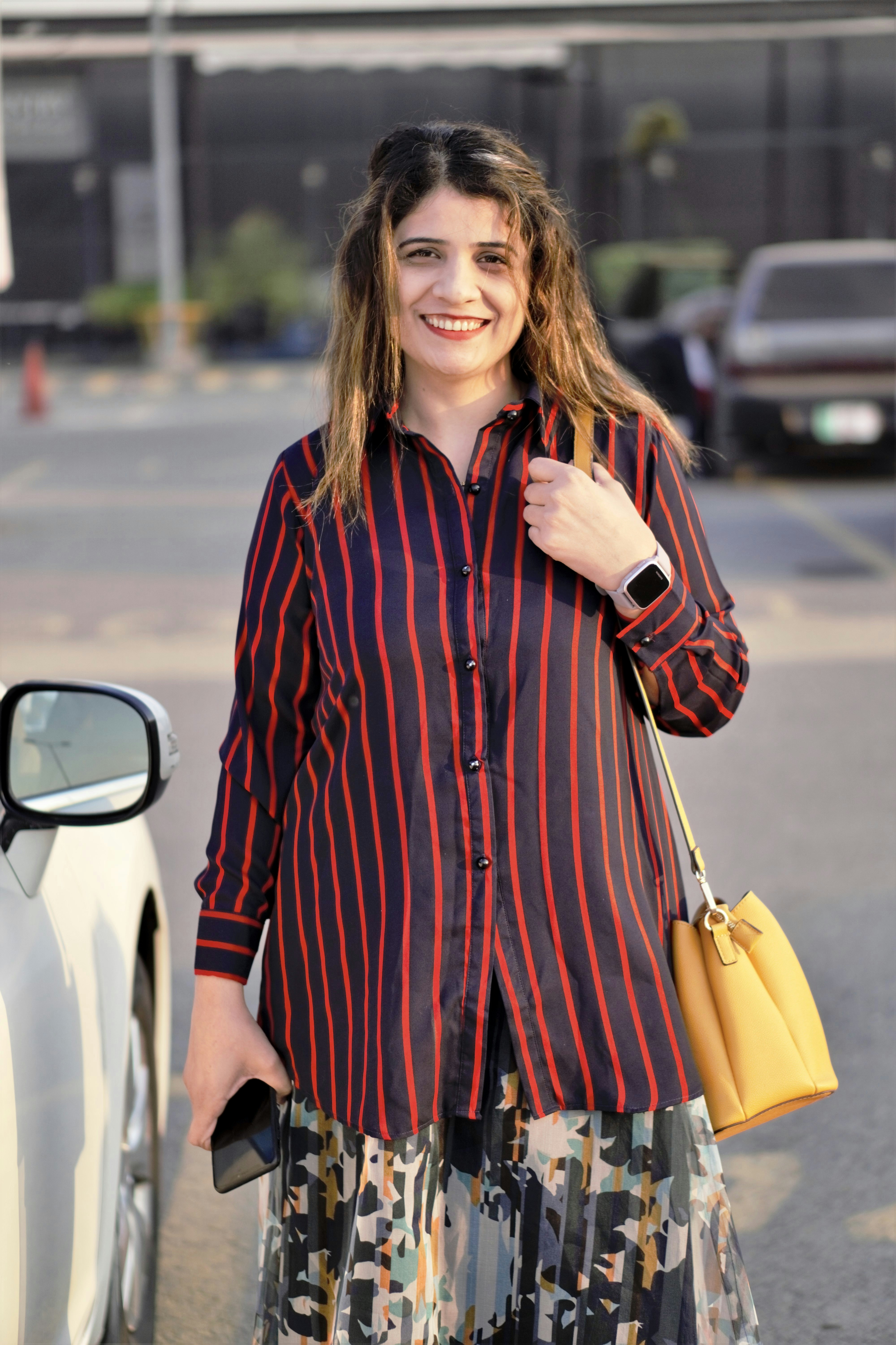 Stripes, Smile, and Street Style