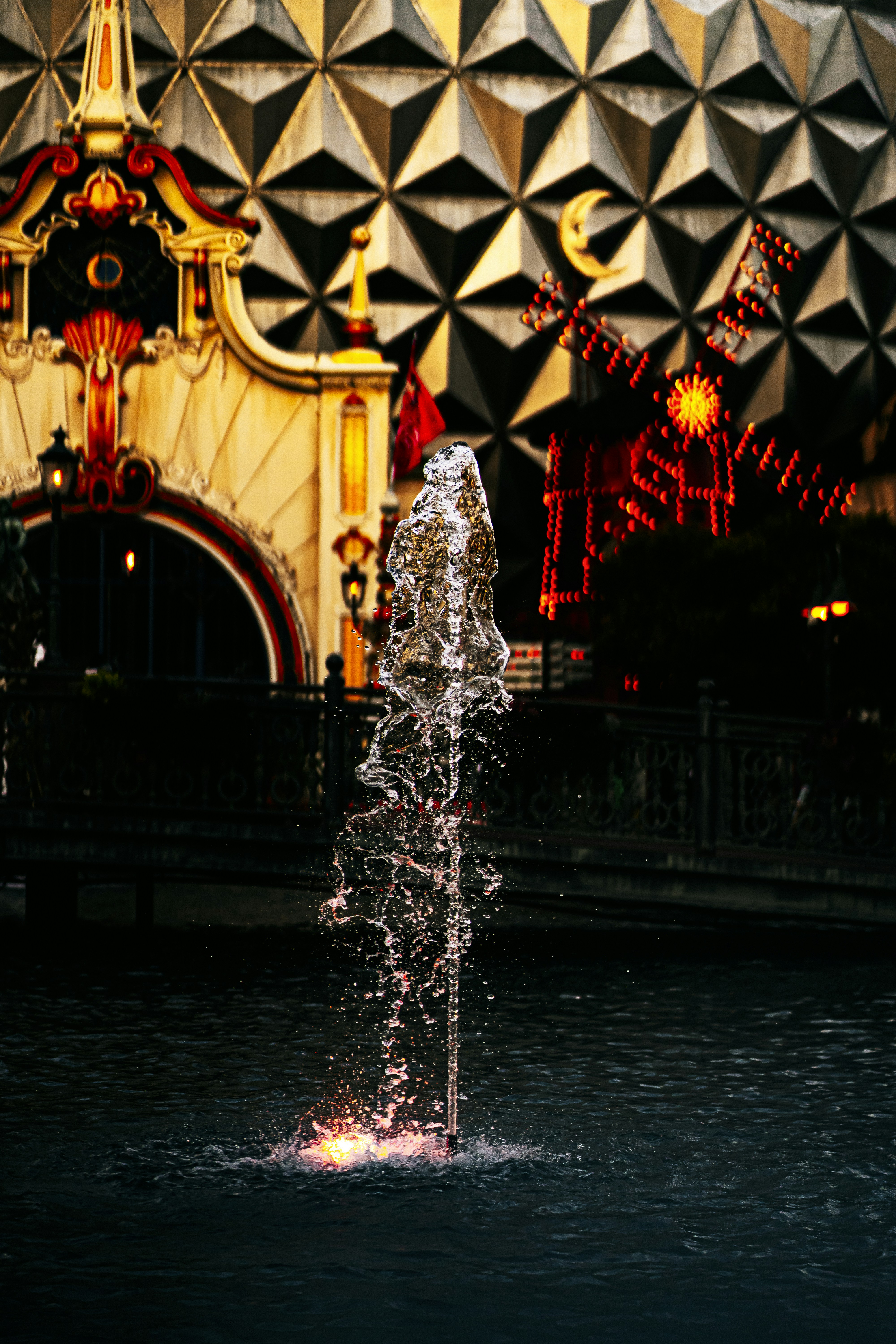 A water fountain in front of a building photo – Free Germany Image on ...