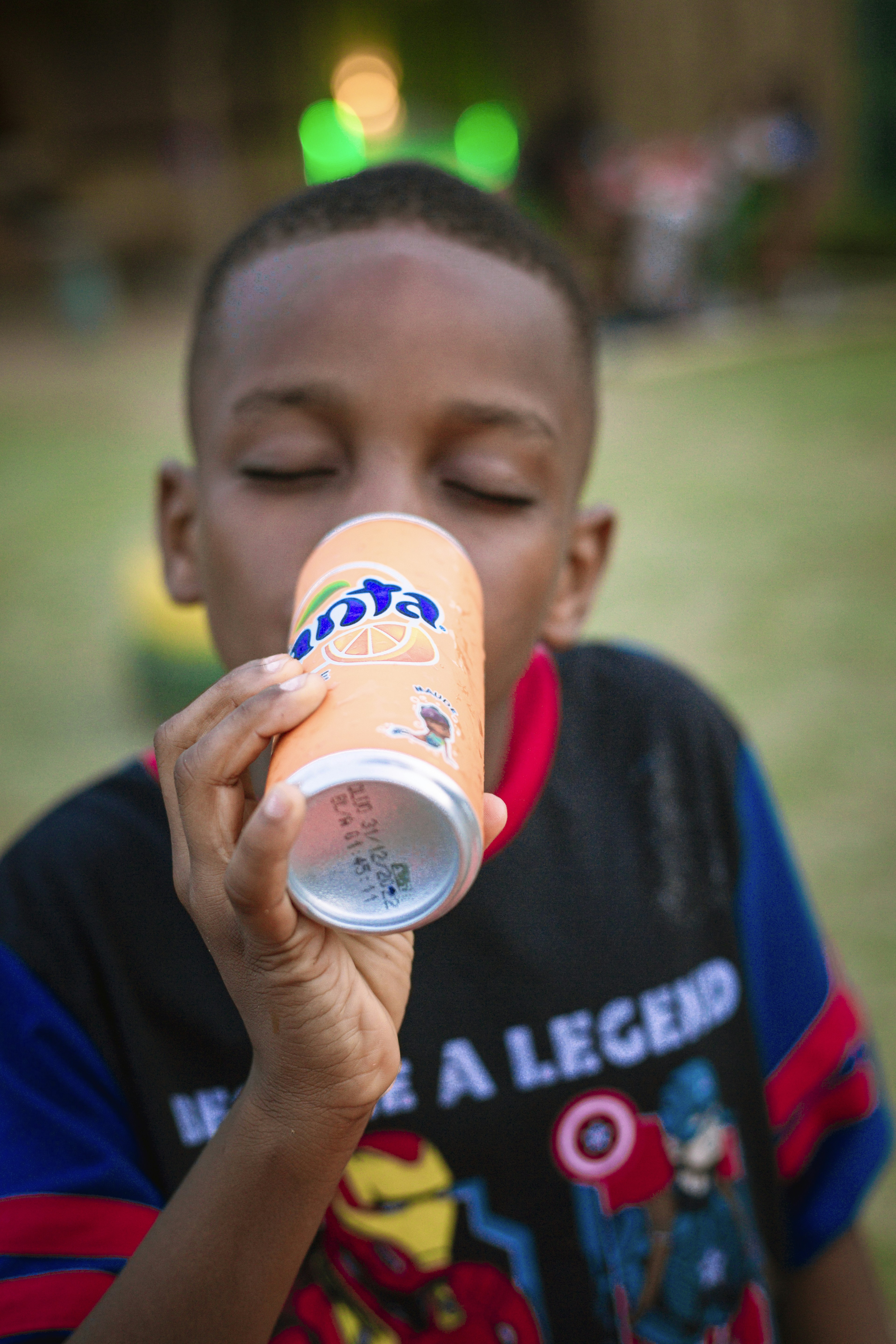 Orange Fizz and Quiet Focus at the Playground