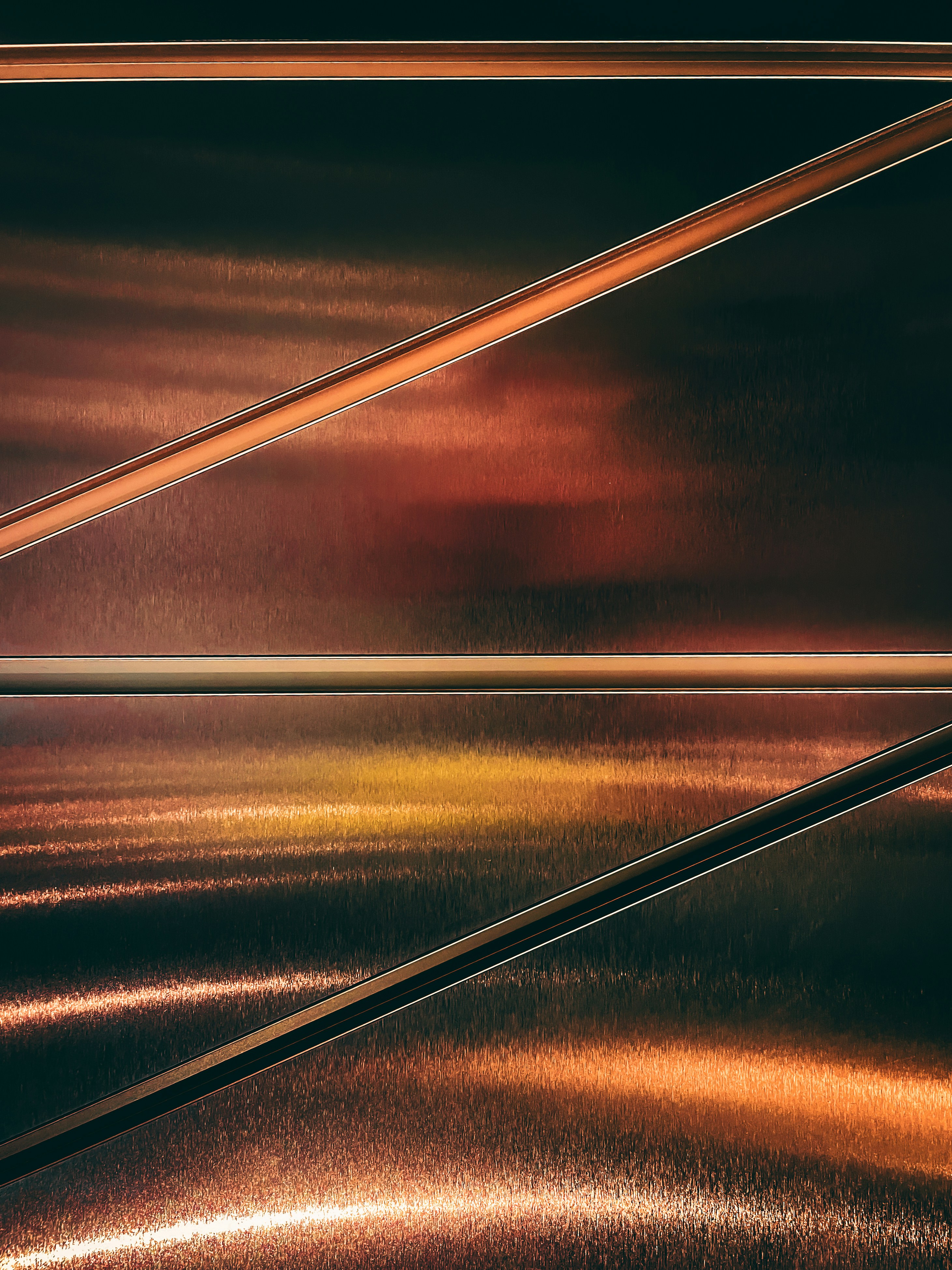 A close up of a shiny metal surface photo – Free Brushed metal Image on ...