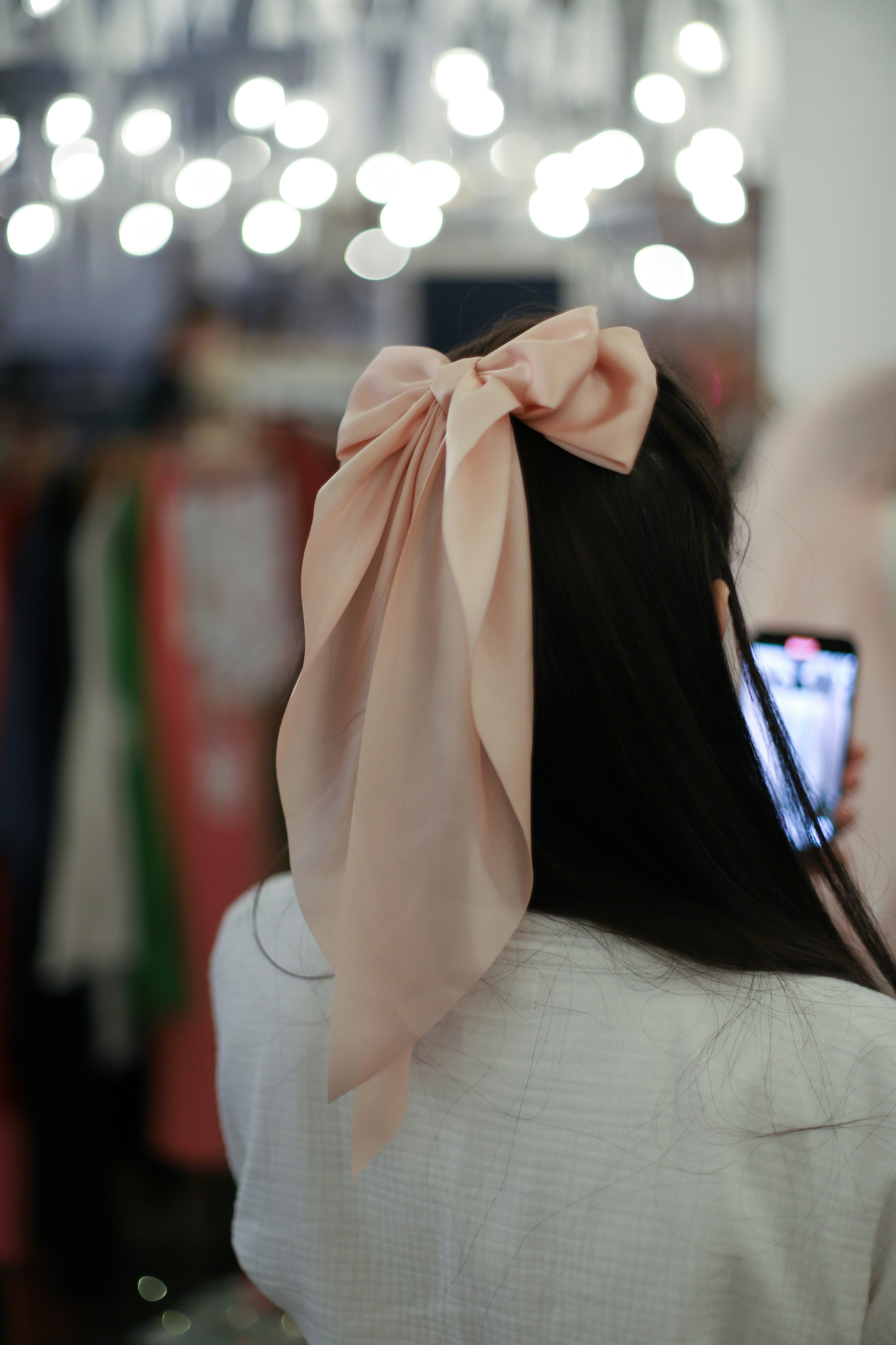 Whispers of Elegance: A Bow's Charm