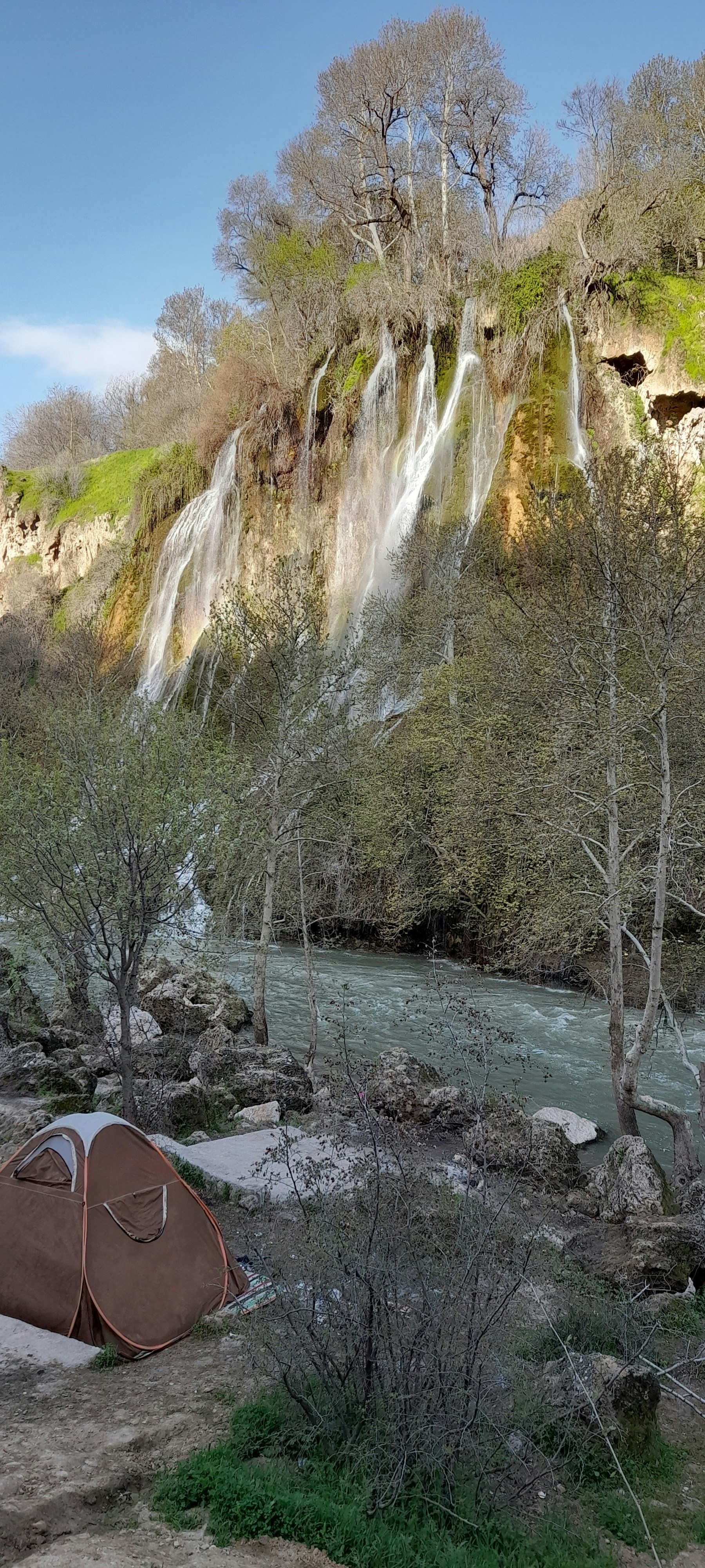 Whispering Falls at Riverside Camp