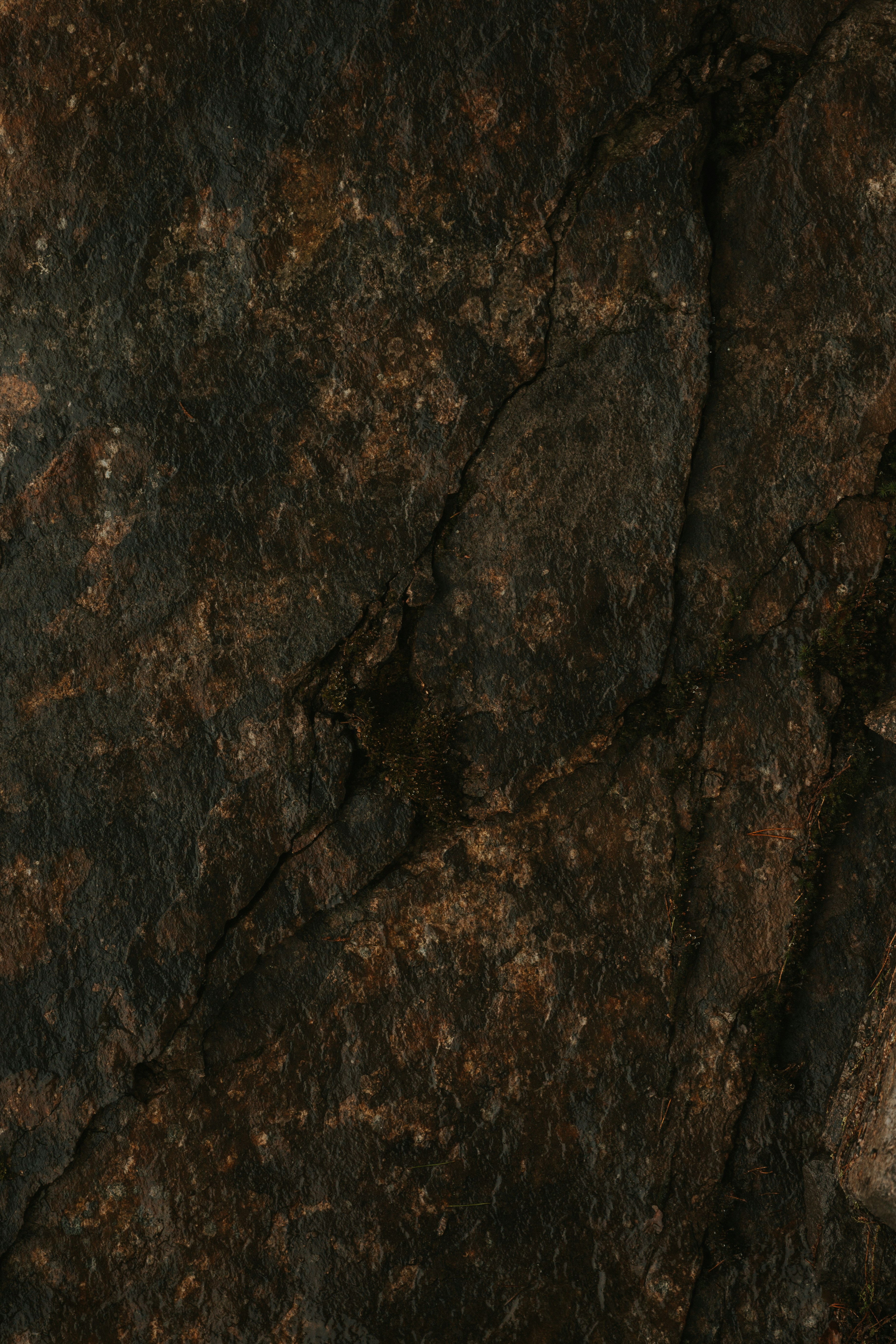 dark textured cracked stone