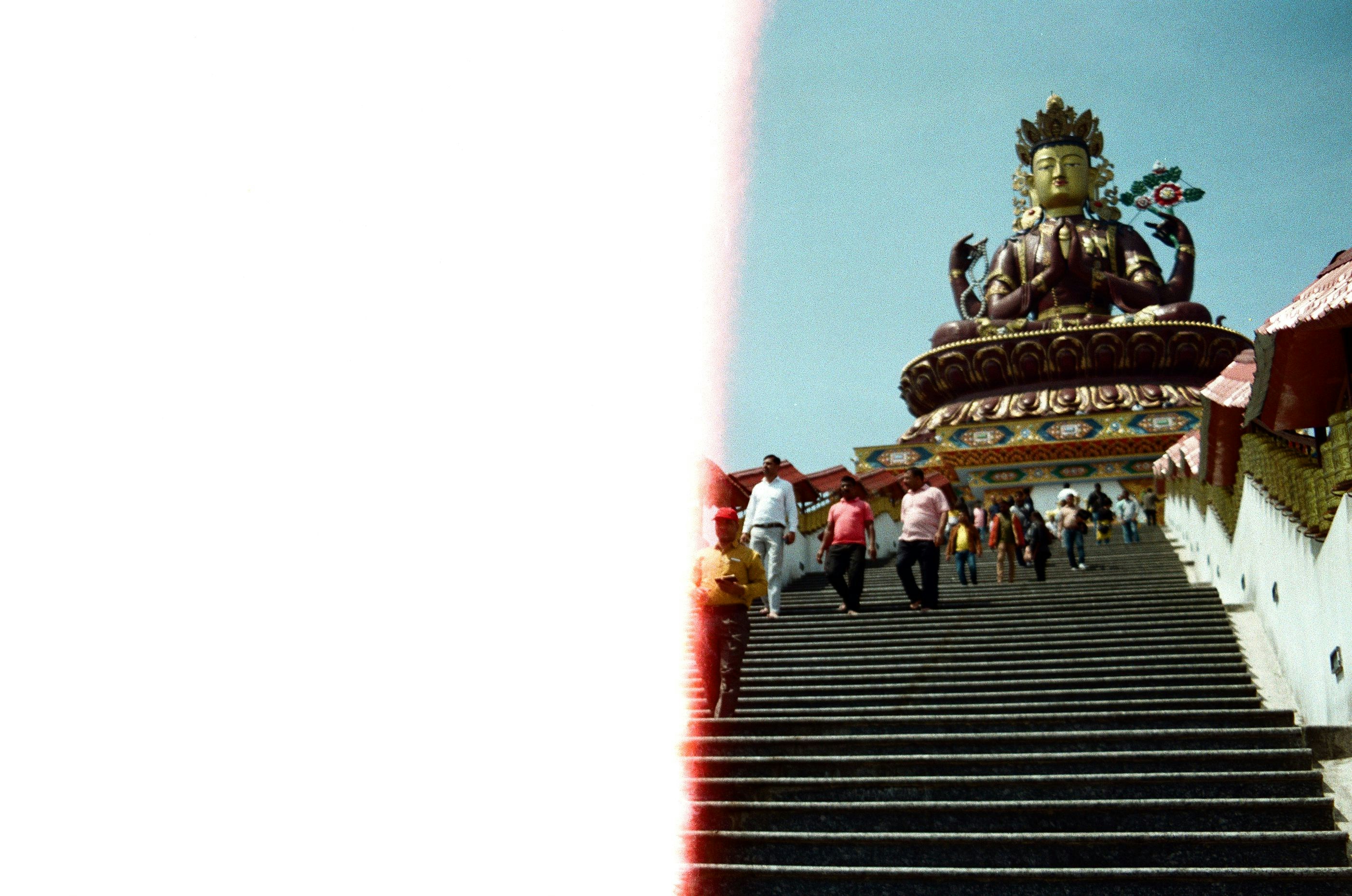 A group of people walking up a set of stairs photo – Free Image on Unsplash