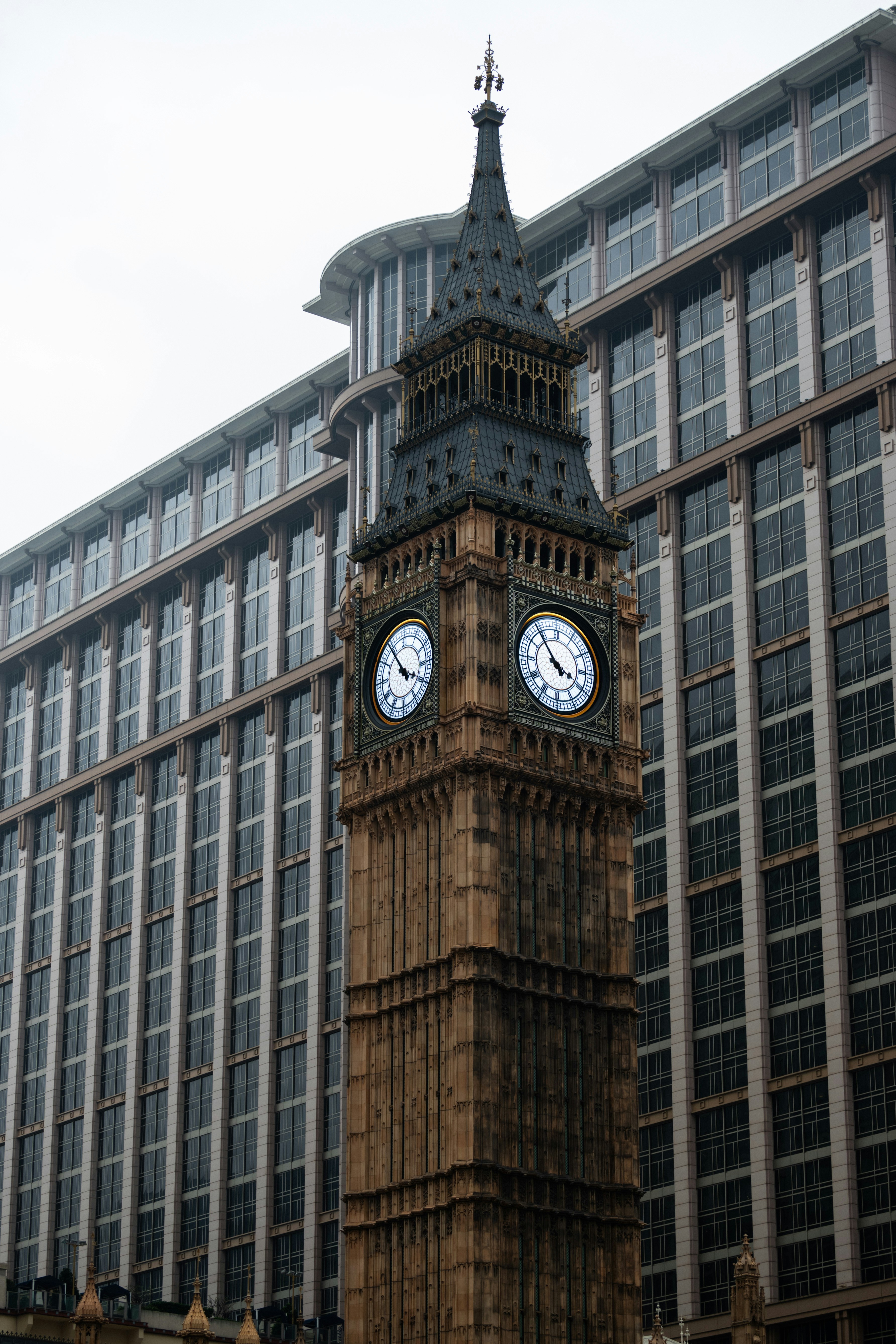A tall clock tower with a sky background photo – Free Macau Image on ...