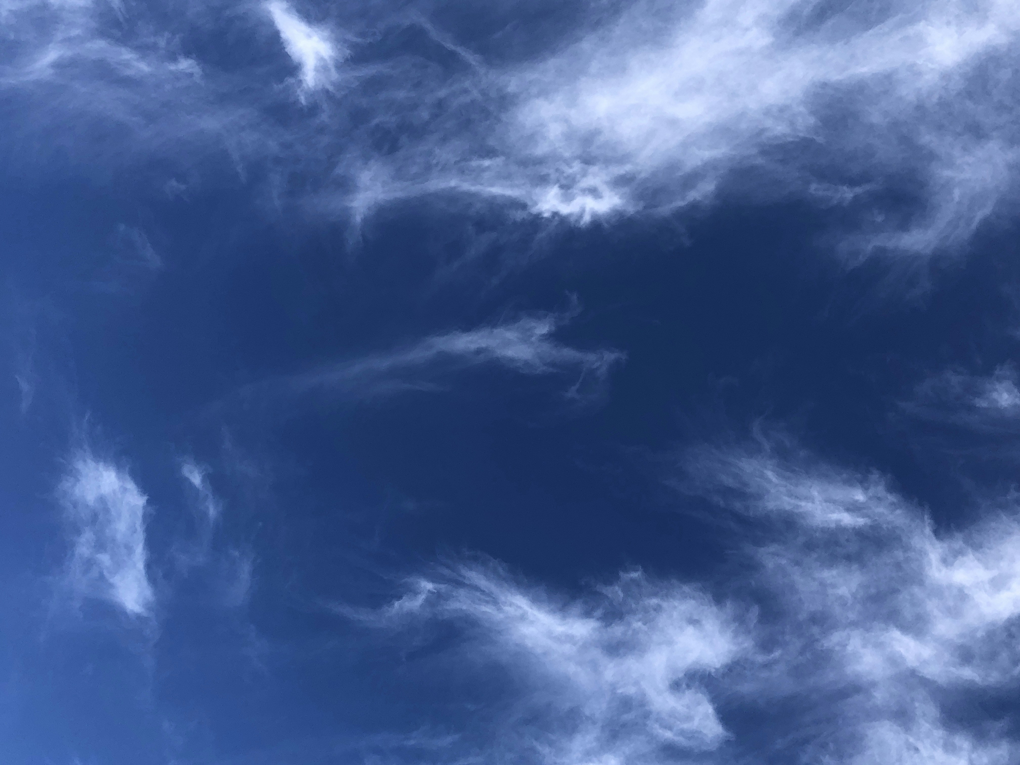 Cirrus Threads Across a Cerulean Sky