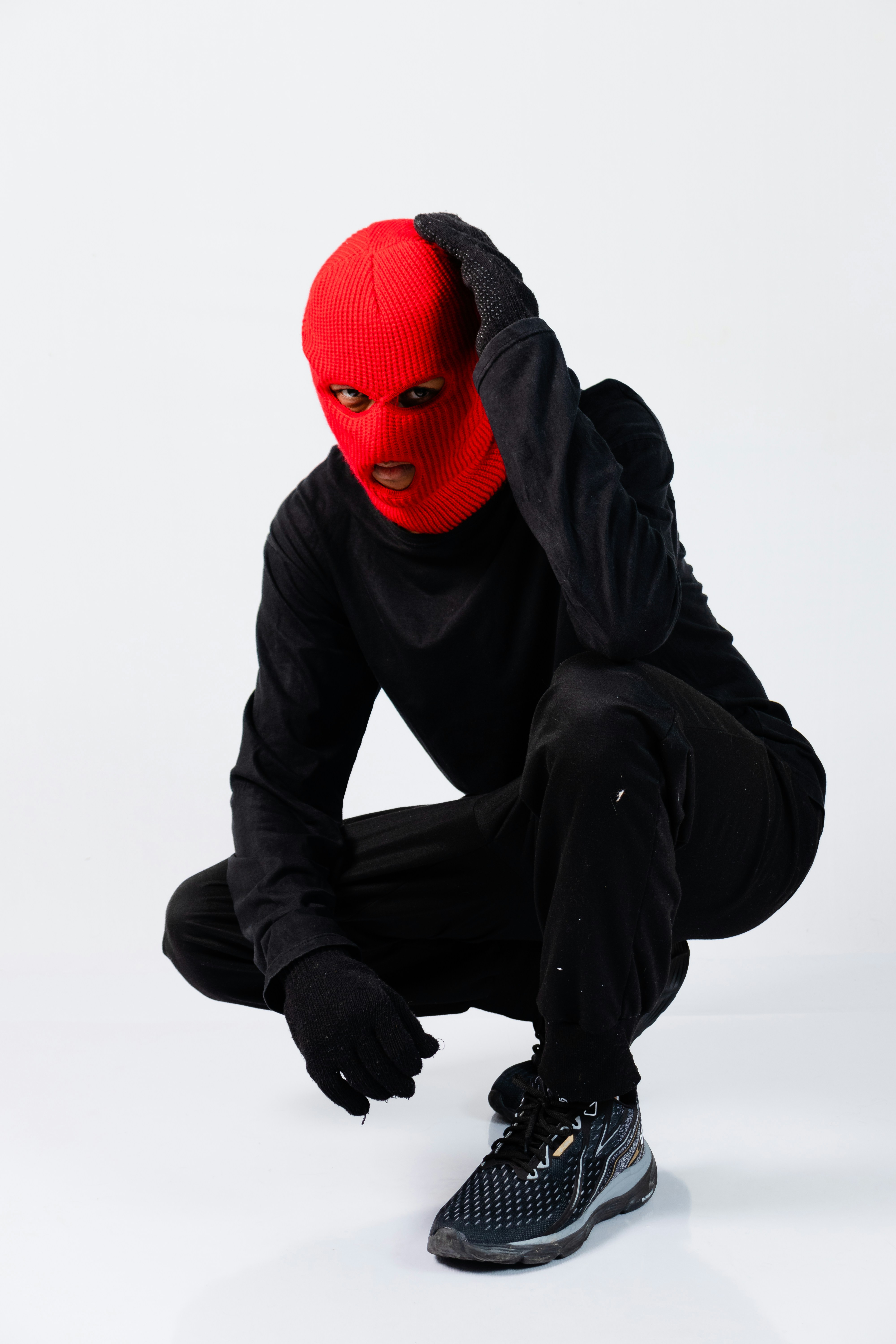 Kanye Red Mask