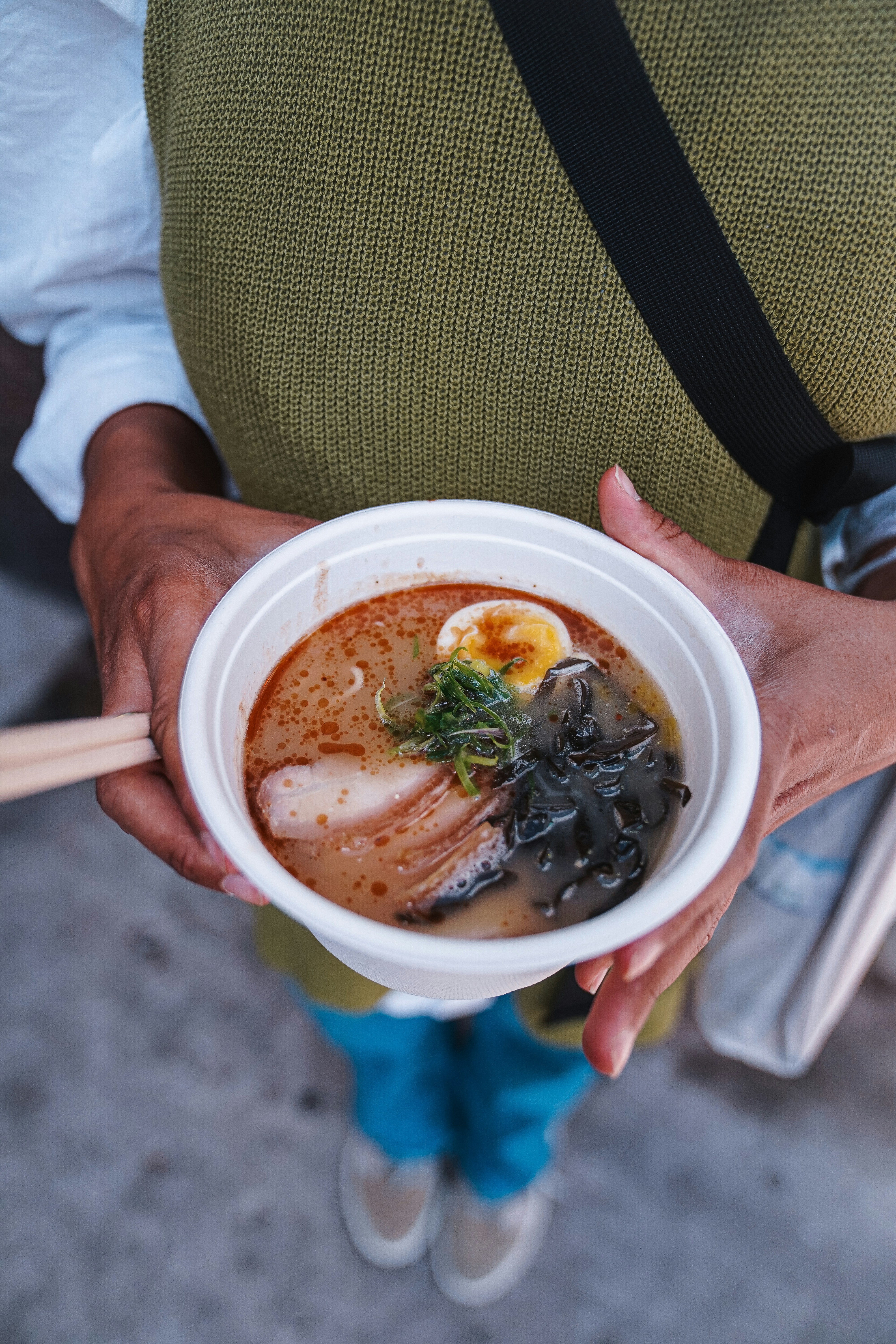 A Taste of Tradition: Ramen in Hand