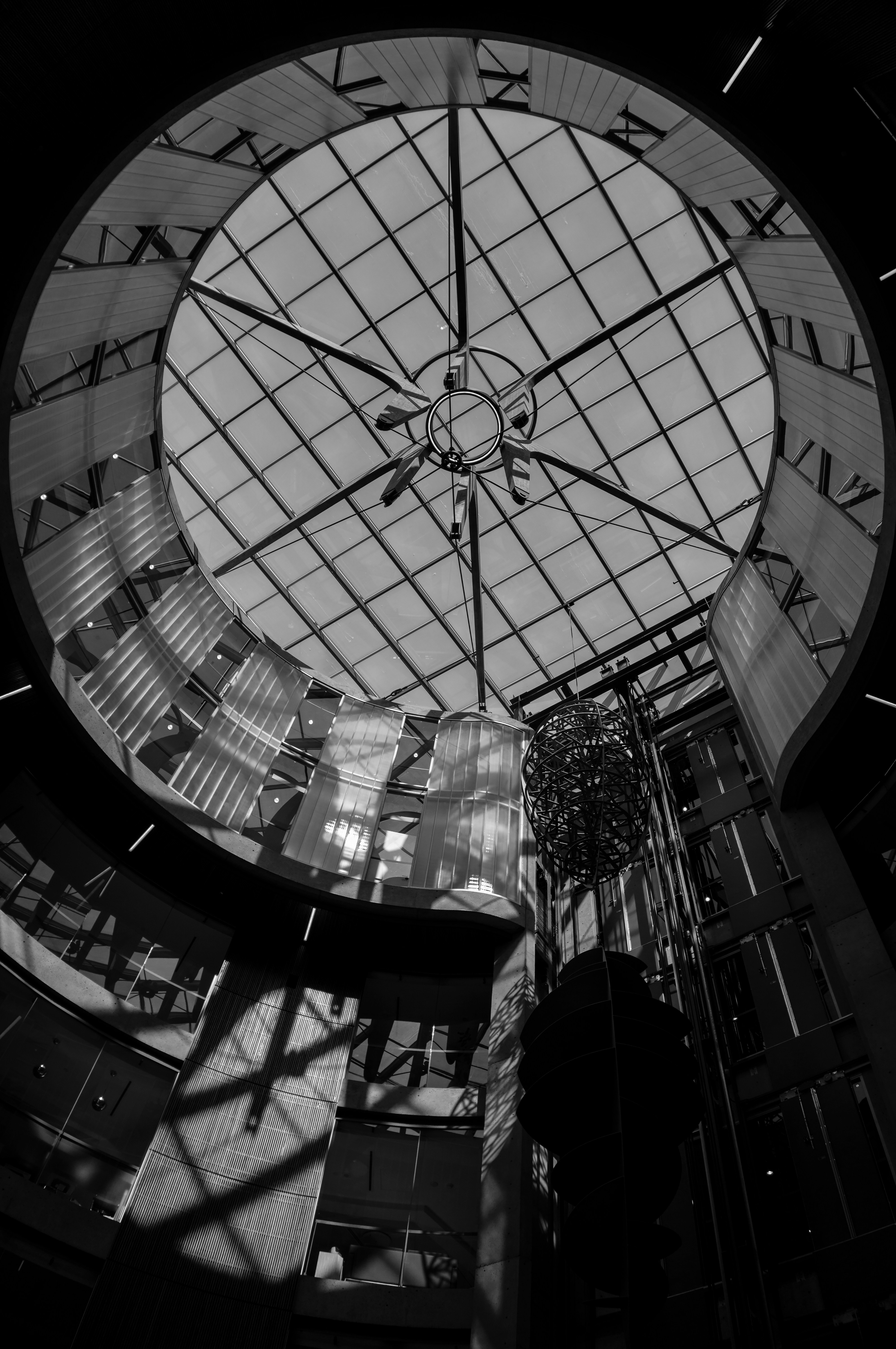 The lobby of the Rotunda, 1515 Douglas Street in Victoria British Columbia