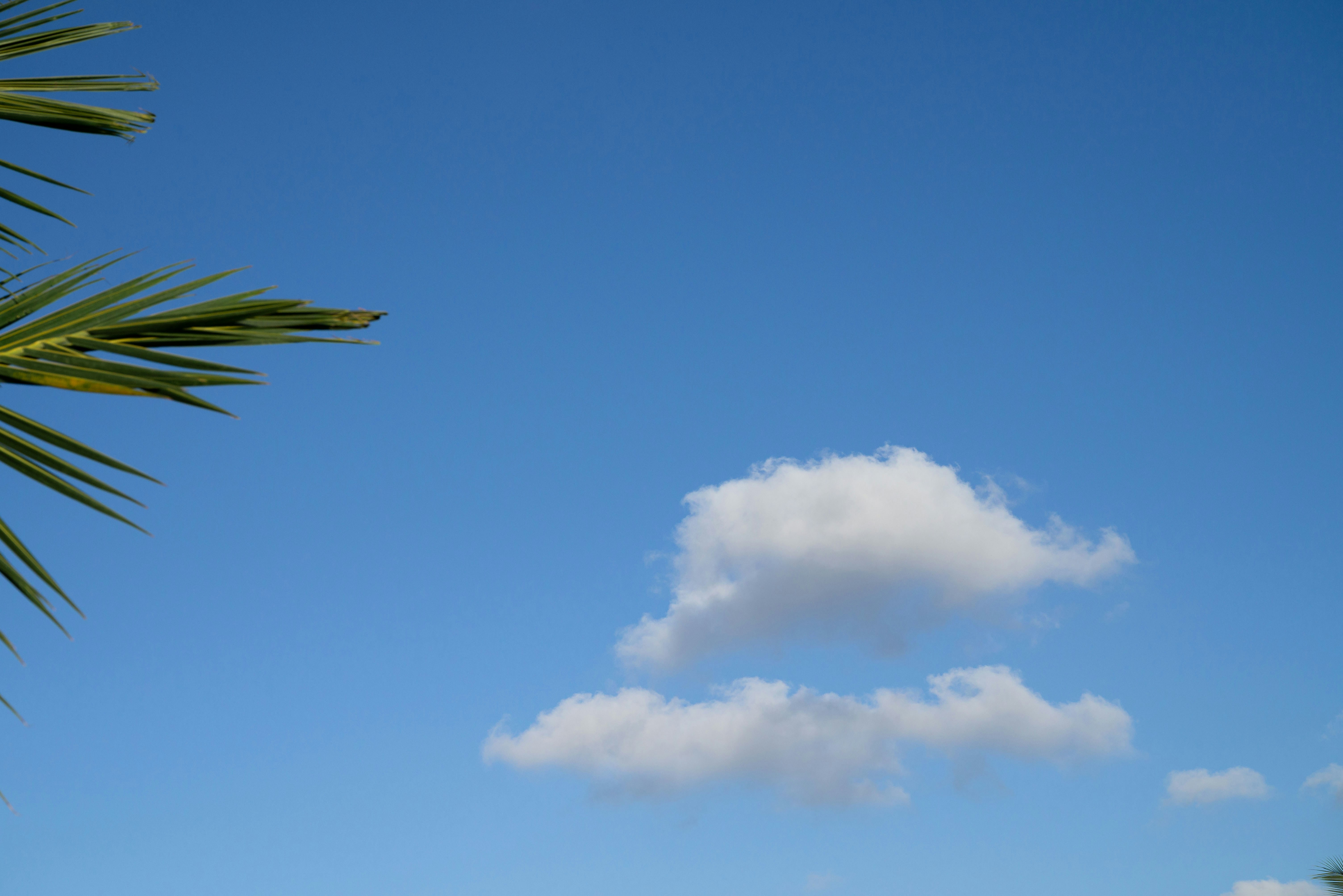 a Cloud in blue summer sky, Virar, India
