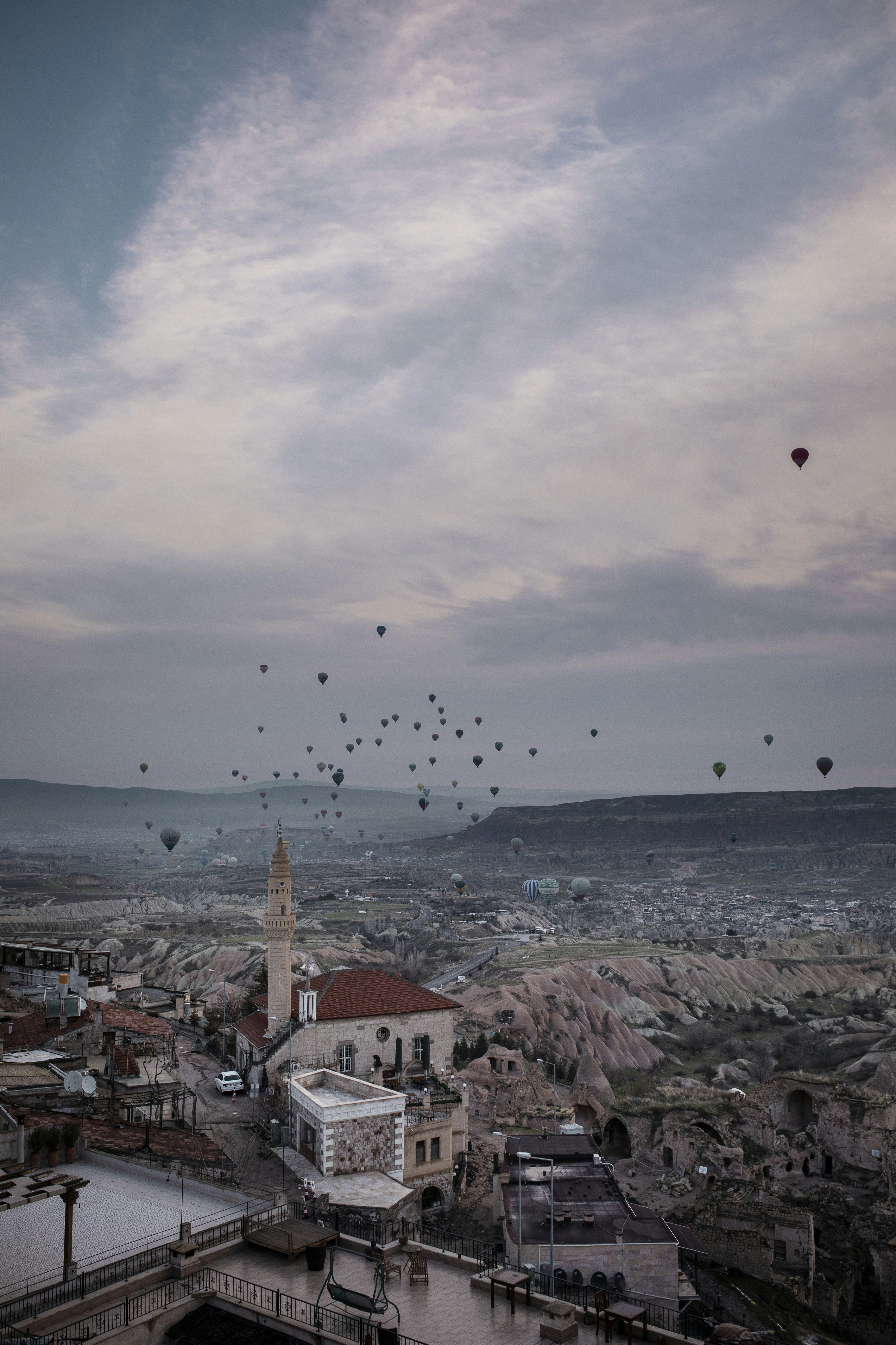 Balloon Chorus Over the Cappadocian Valley