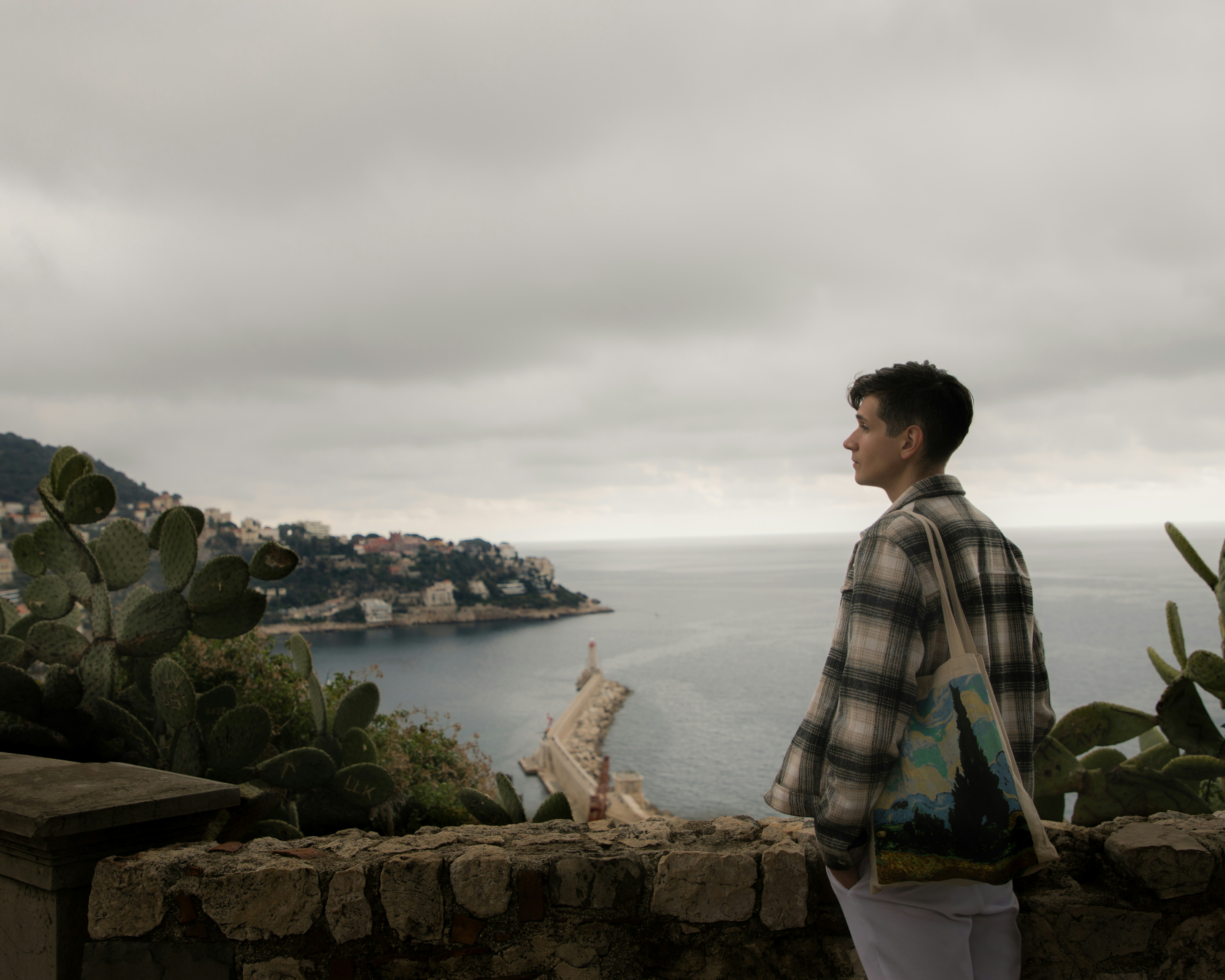 Contemplation by the Coastline