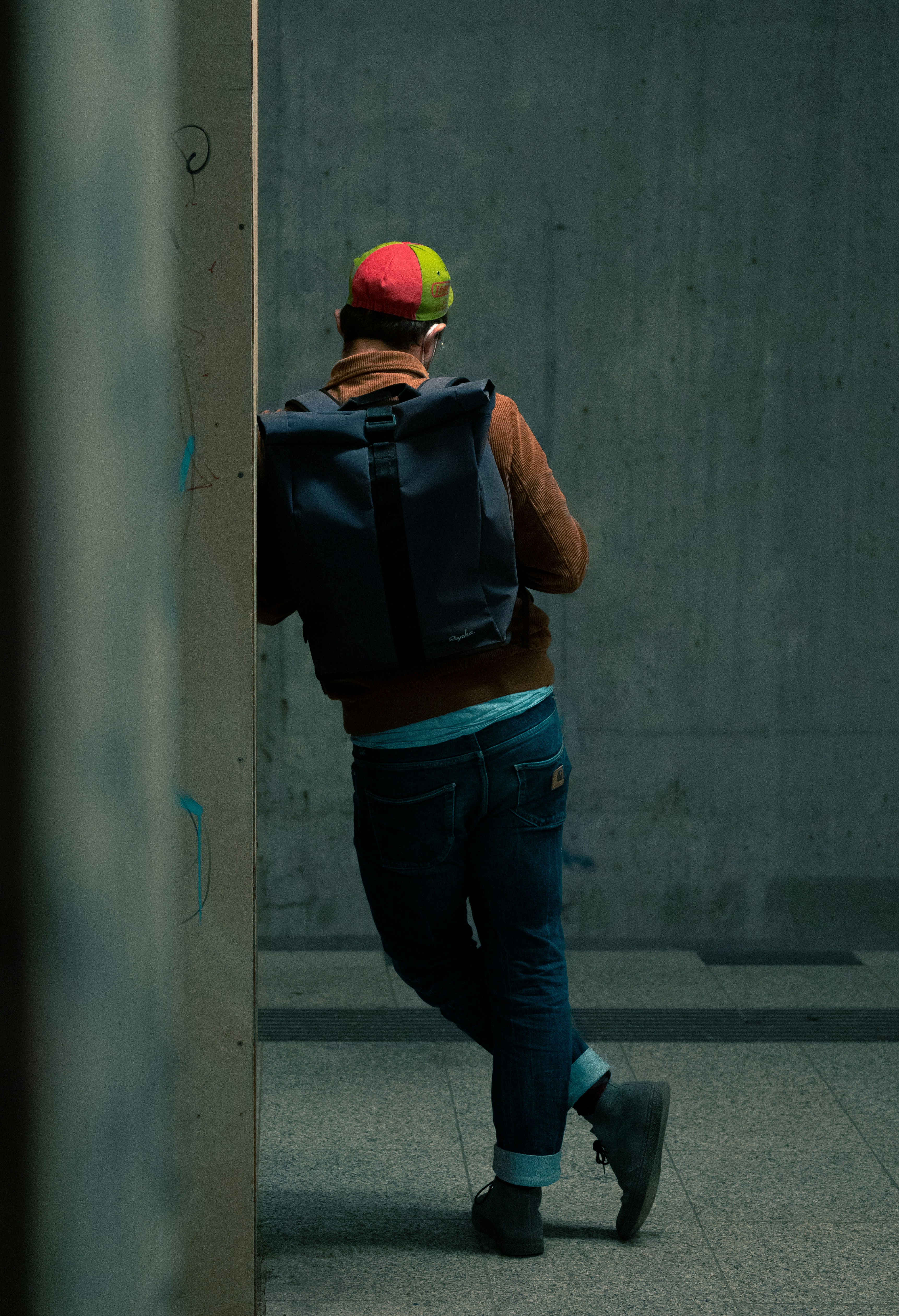 Backpack in the Concrete Corridor: A Quiet Urban Turn