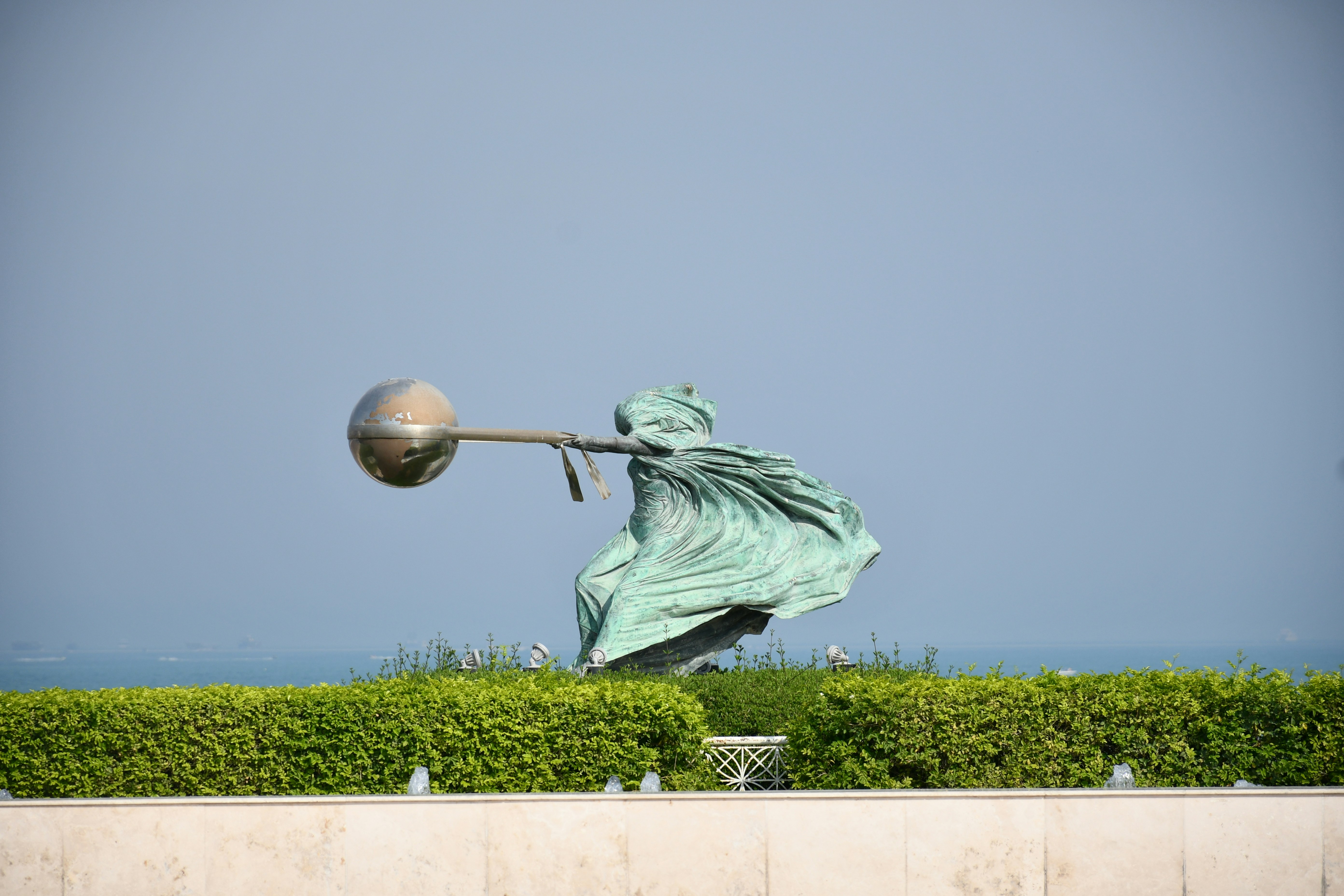 Atlas of the Sea: The Statue Piercing the Horizon