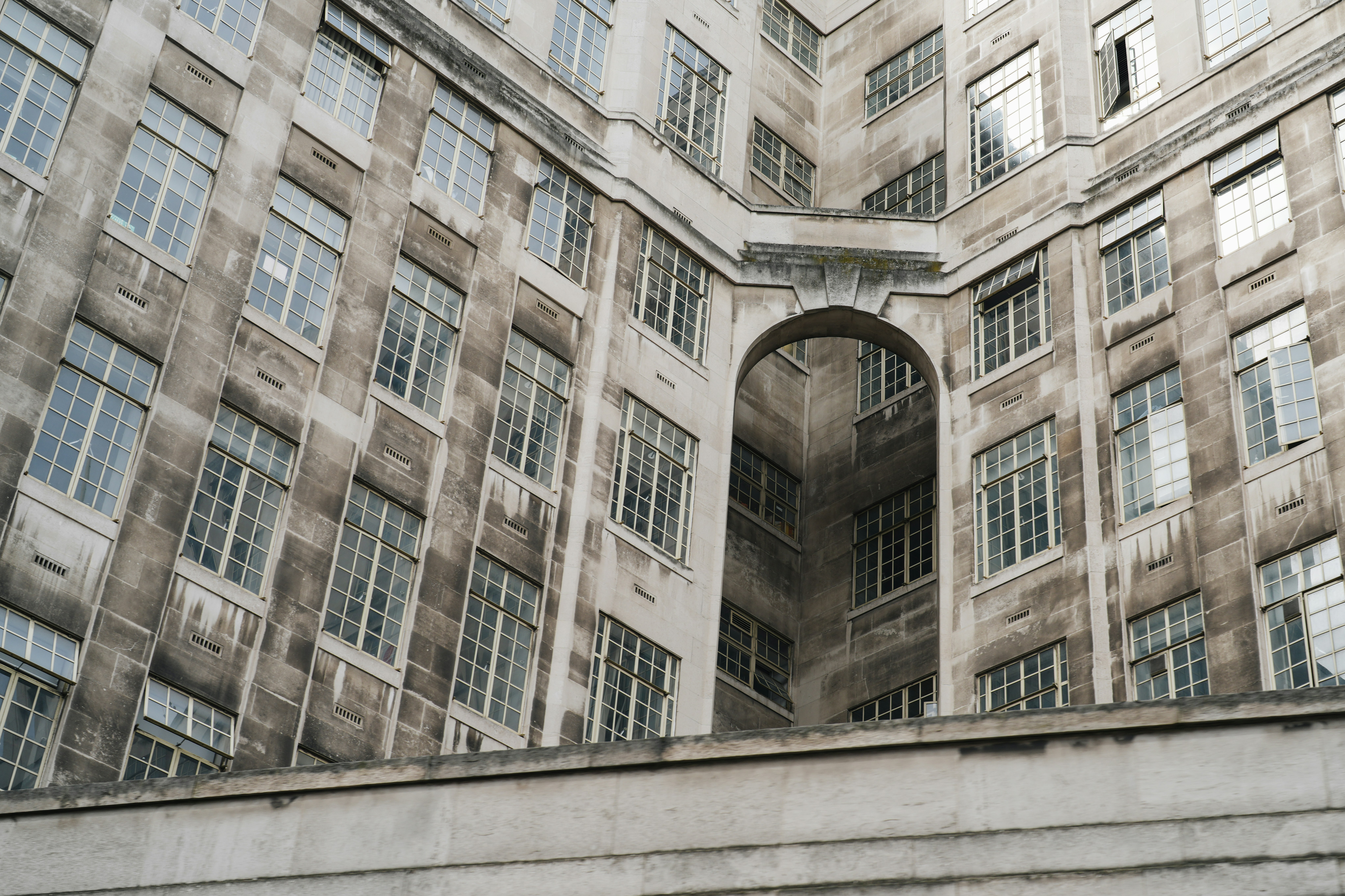 St James Park tube station, 55 Broadway in London, UK