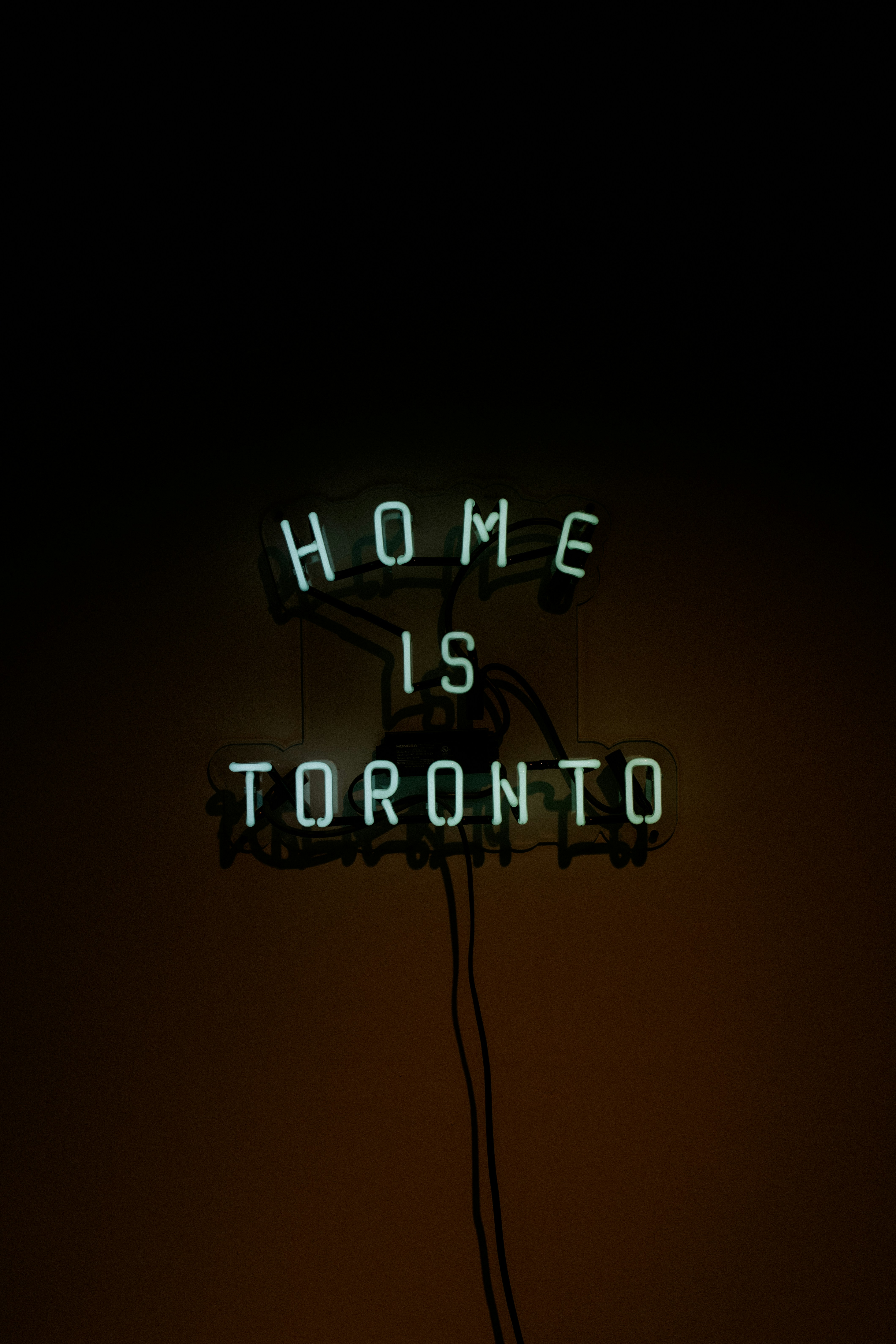 A neon sign that says home is toronto photo – Free Neon Image on Unsplash