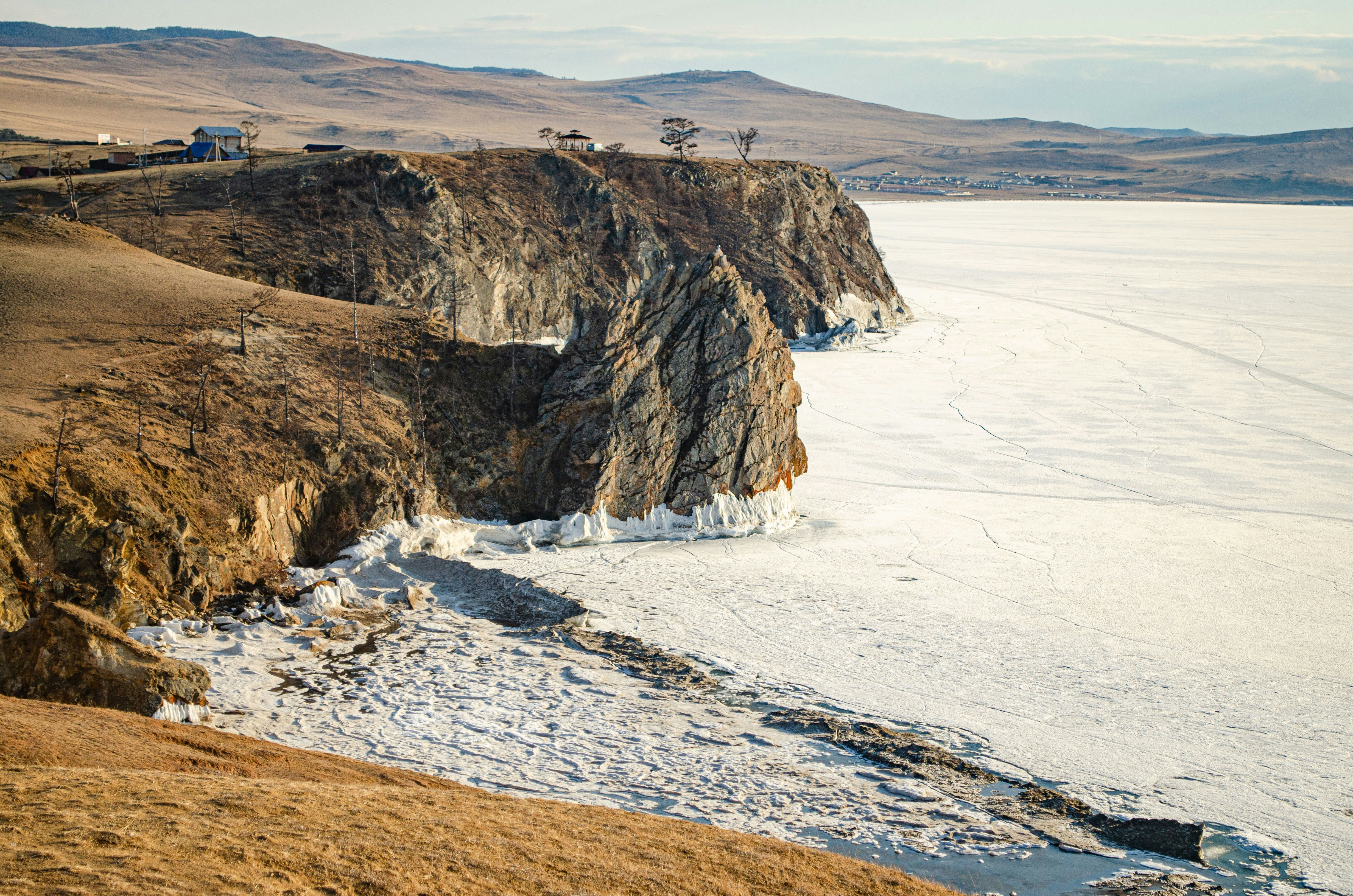 Frozen Cliffs of the Siberian Coast