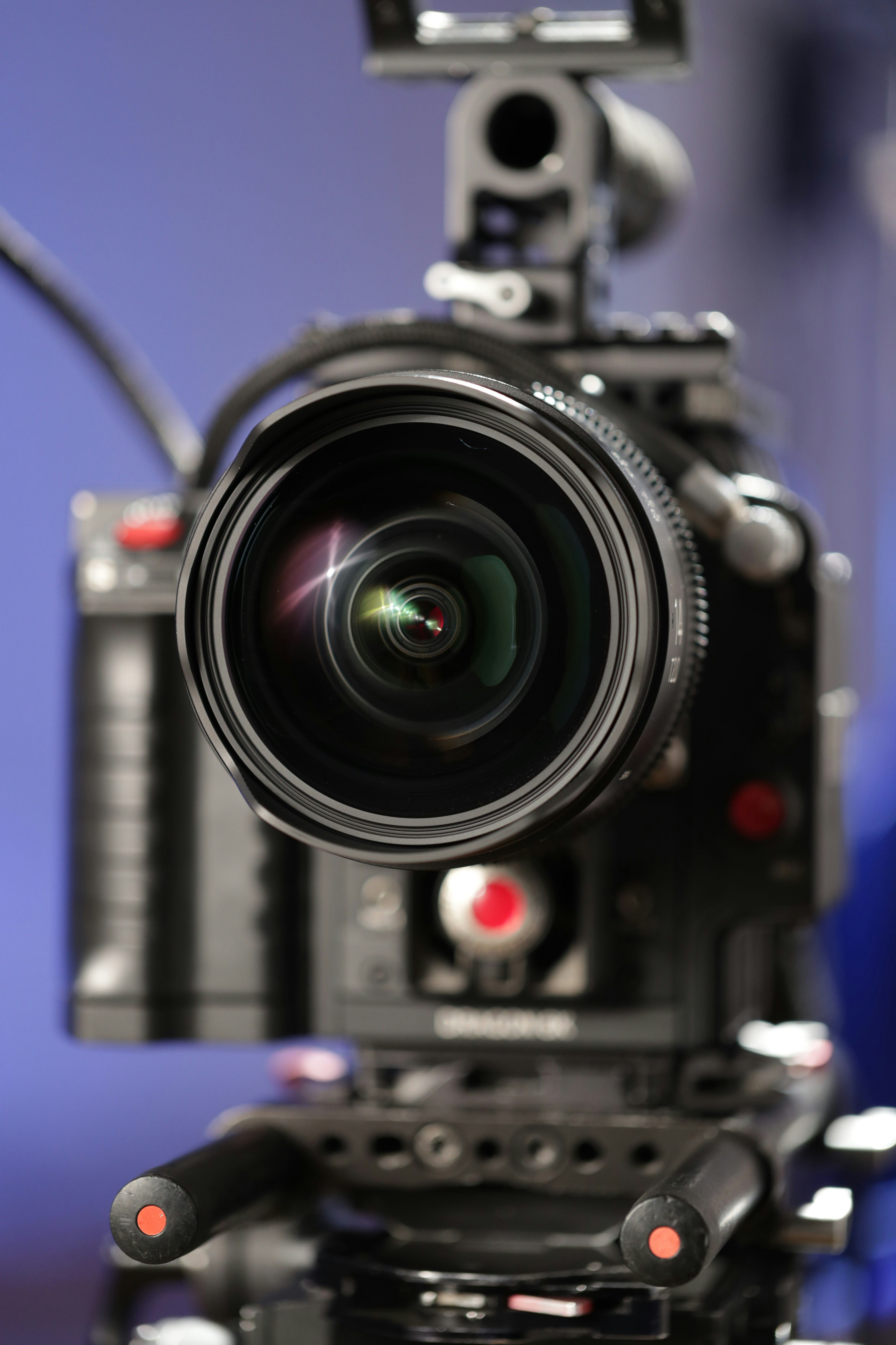 A camera with a lens attached to it photo – Free Cinema lens Image on ...