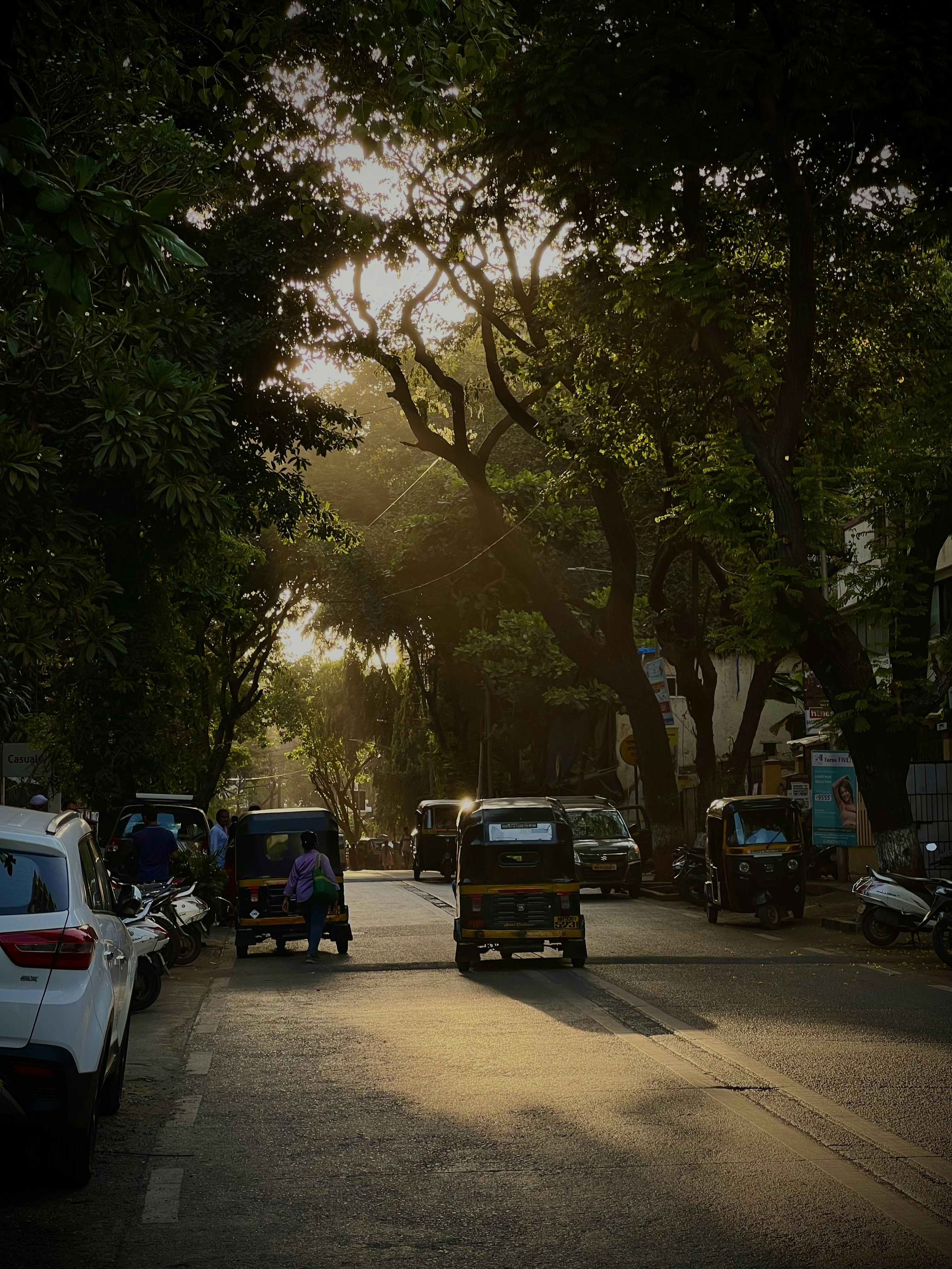 Mumbai hustle at golden hour