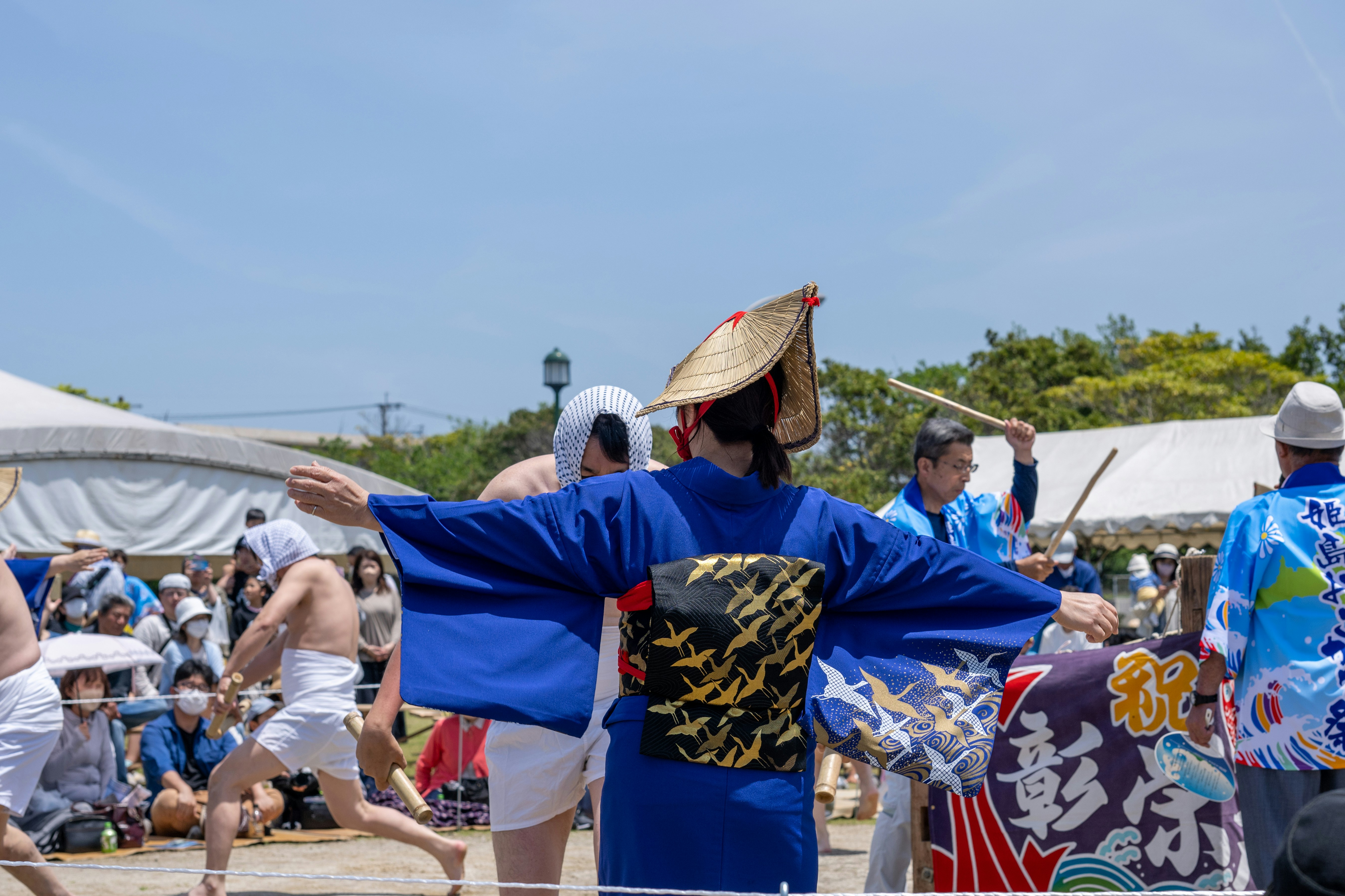 A group of people dressed in traditional japanese costumes photo – Free ...