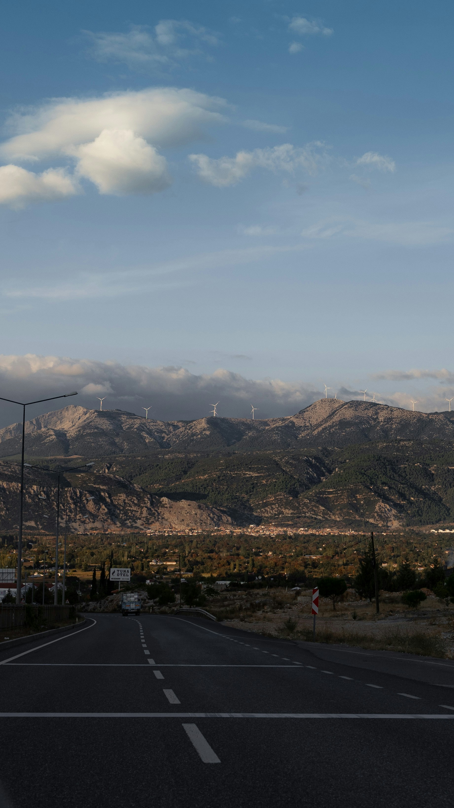 Road to Windward: A Mountain Highway under Quiet Skies