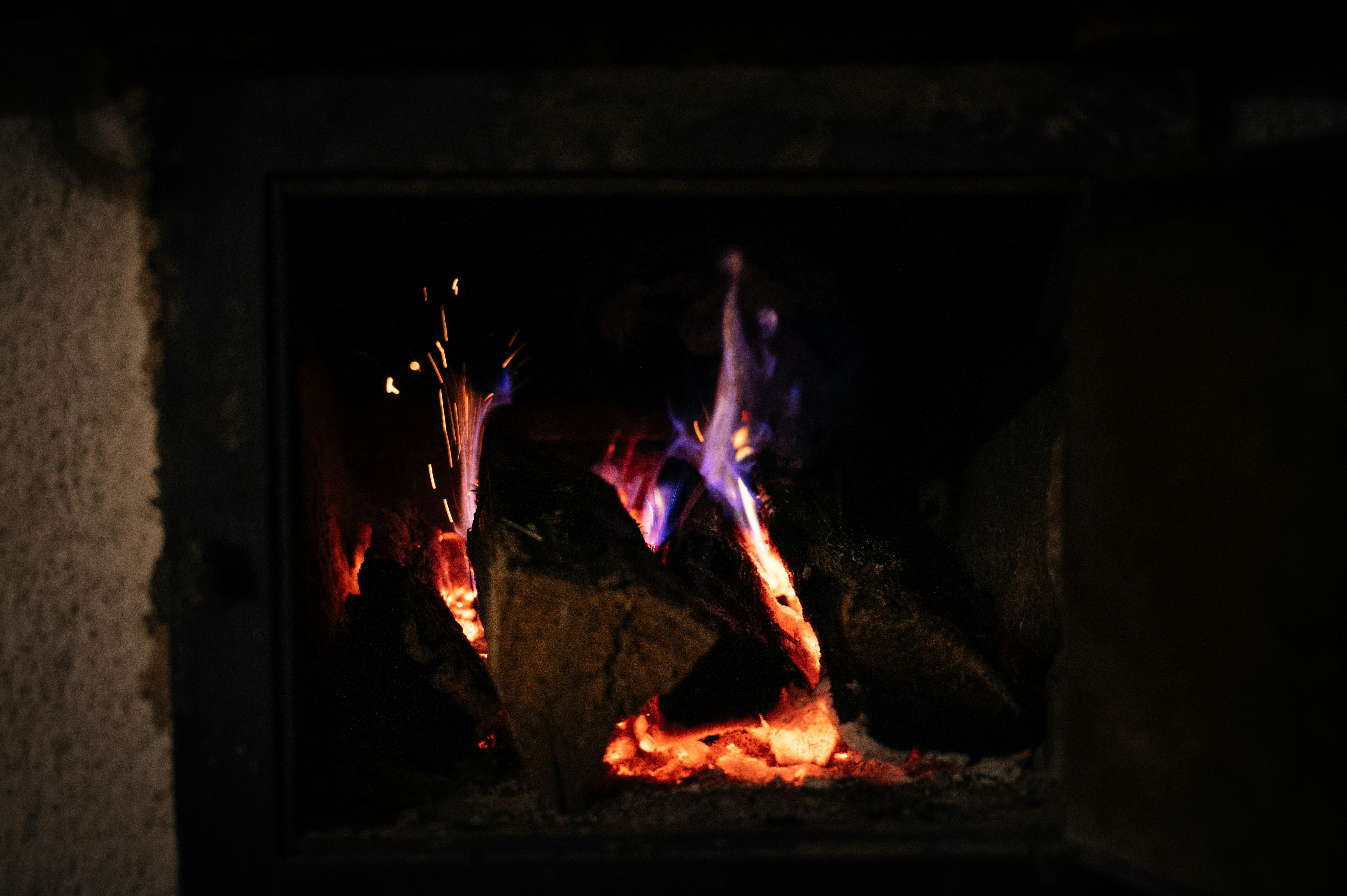 Embers of Serenity: A Dance of Flames
