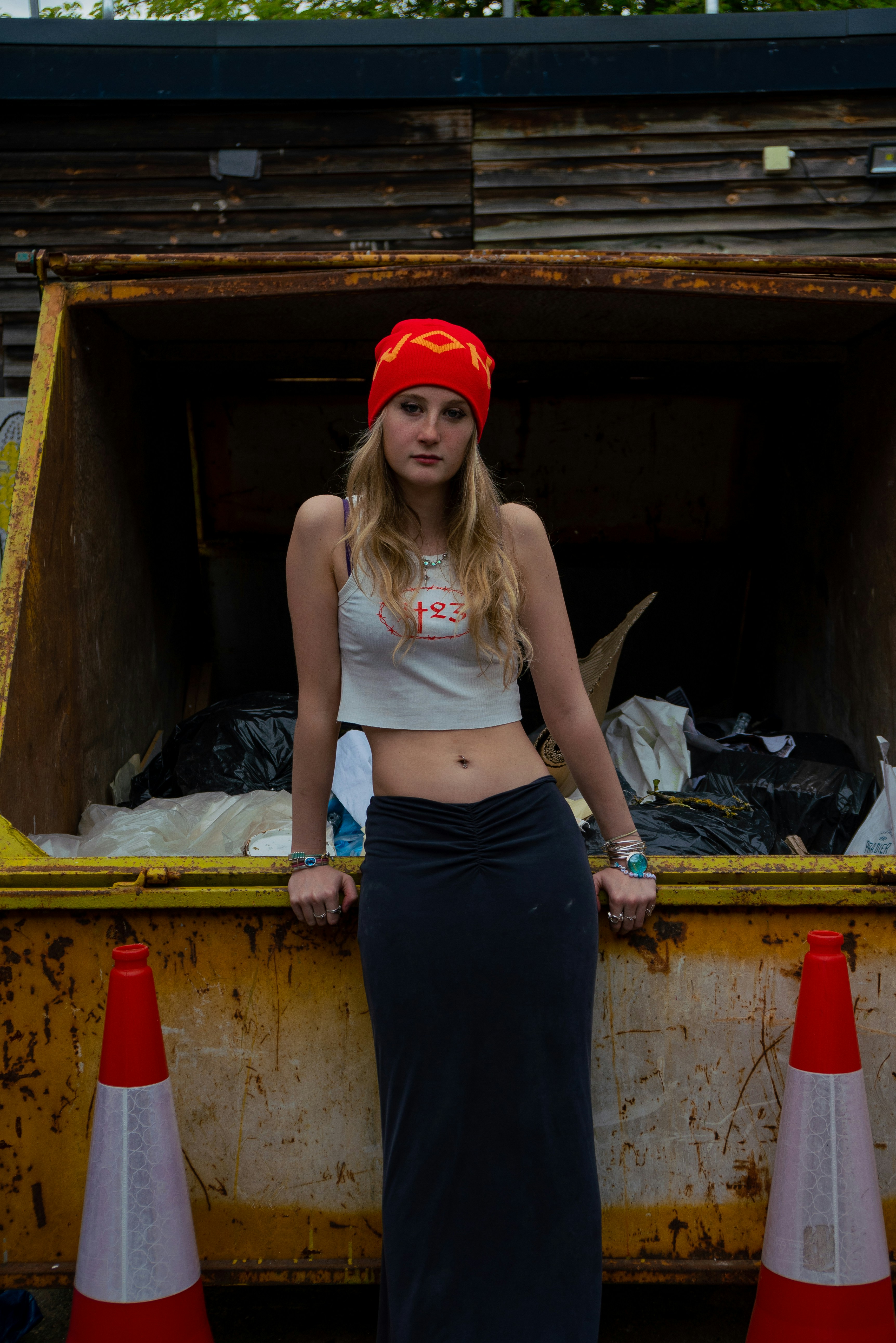 Edge of the Dump: A Model Stance Between Cement and Rust