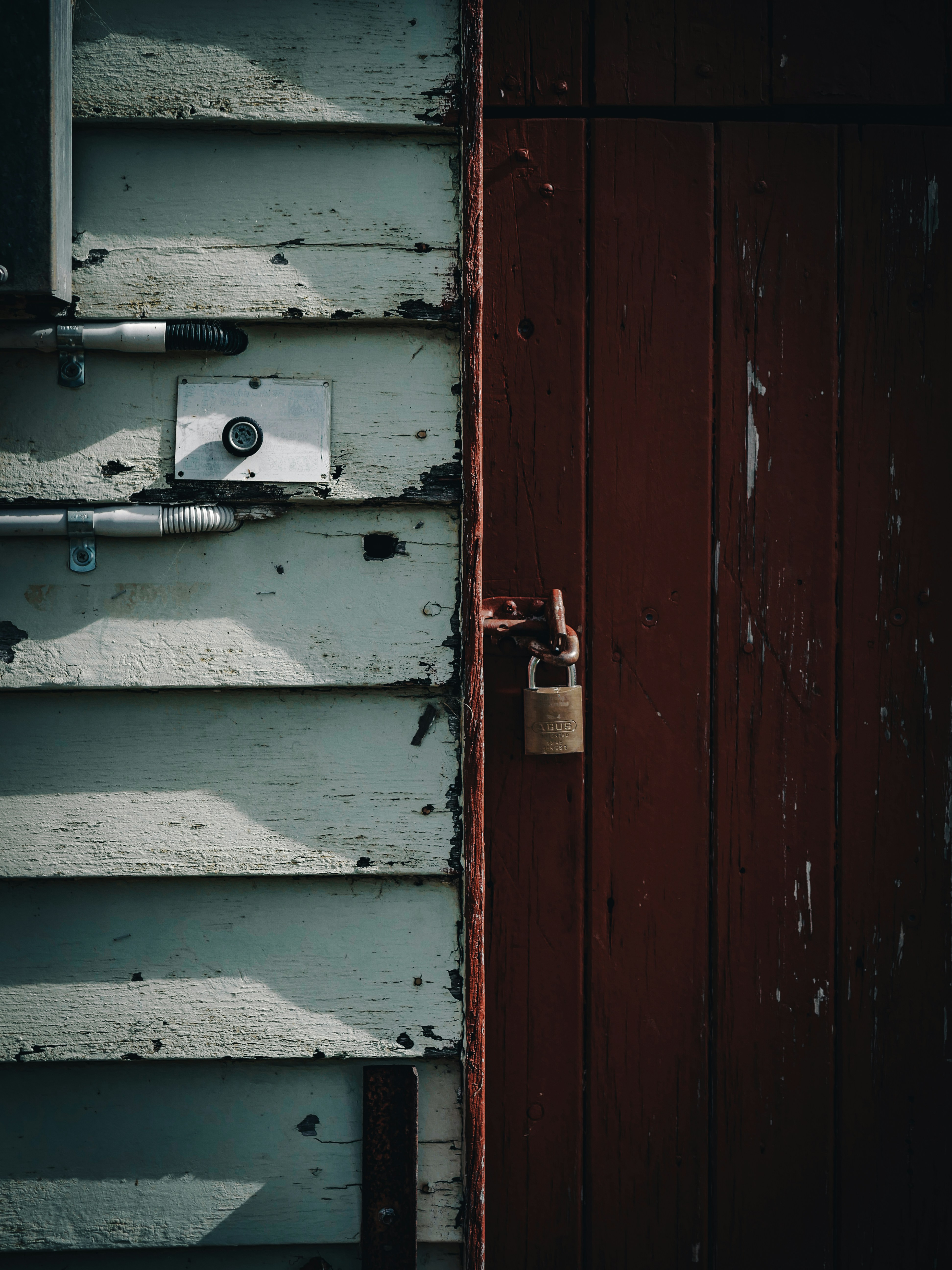 -TITLE: Locked-Up -DESCRIPTION: locked door of old hut -CAMERA: Panasonic GX9 -CONTACT: grantrobertdavies@gmail.com