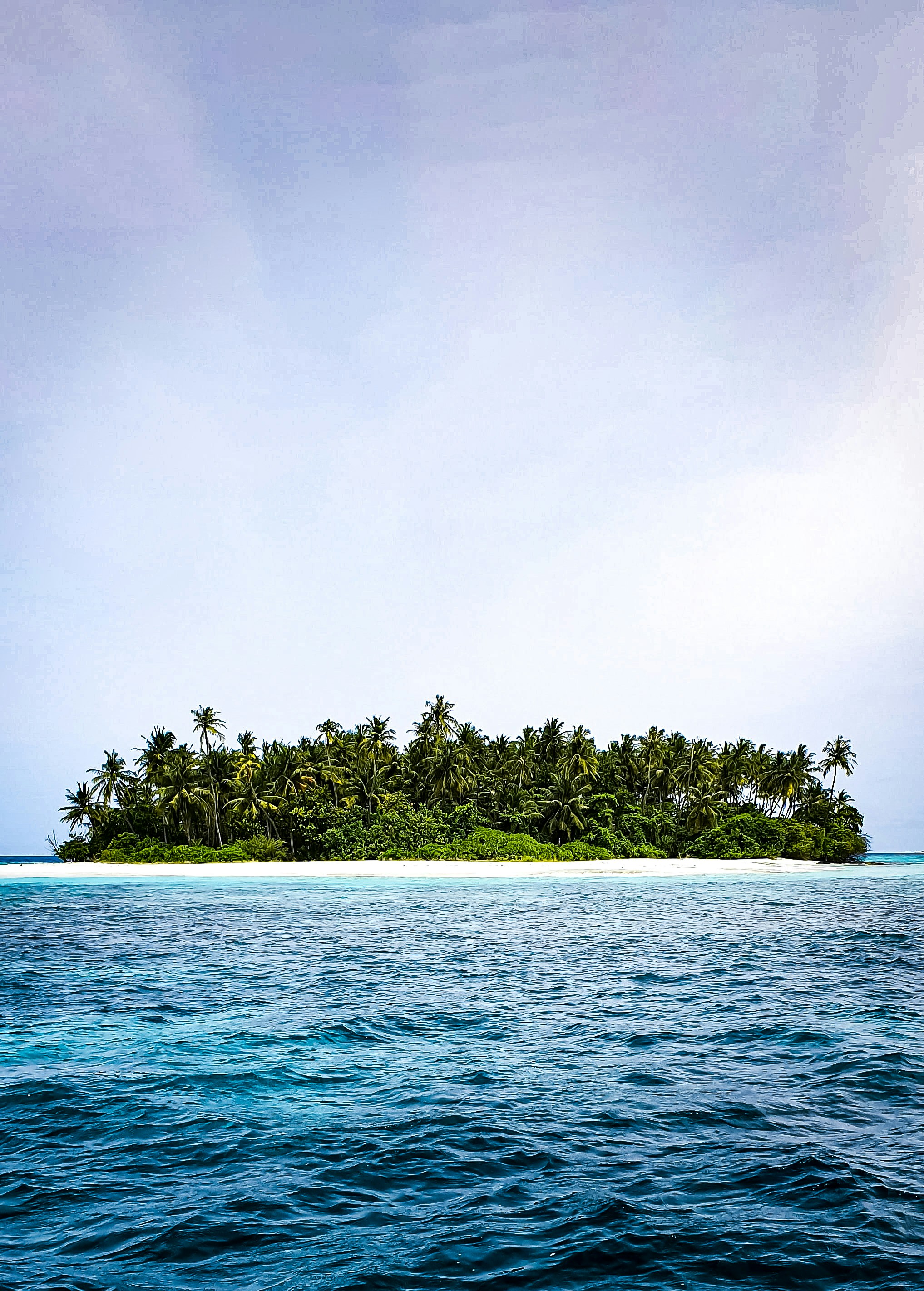 A small island in the middle of the ocean photo – Free Land Image on ...