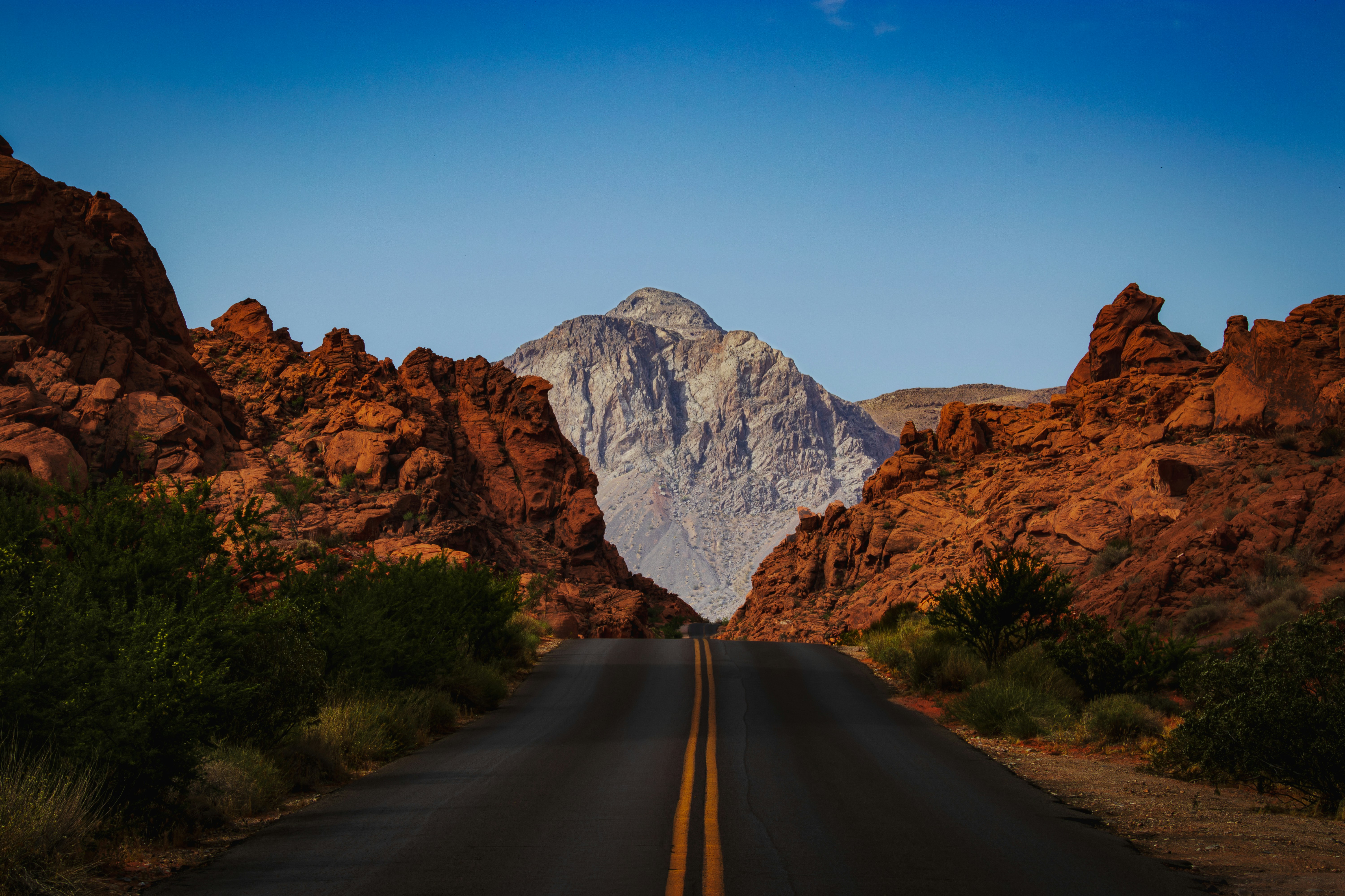 Desert Road to the Granite Peak