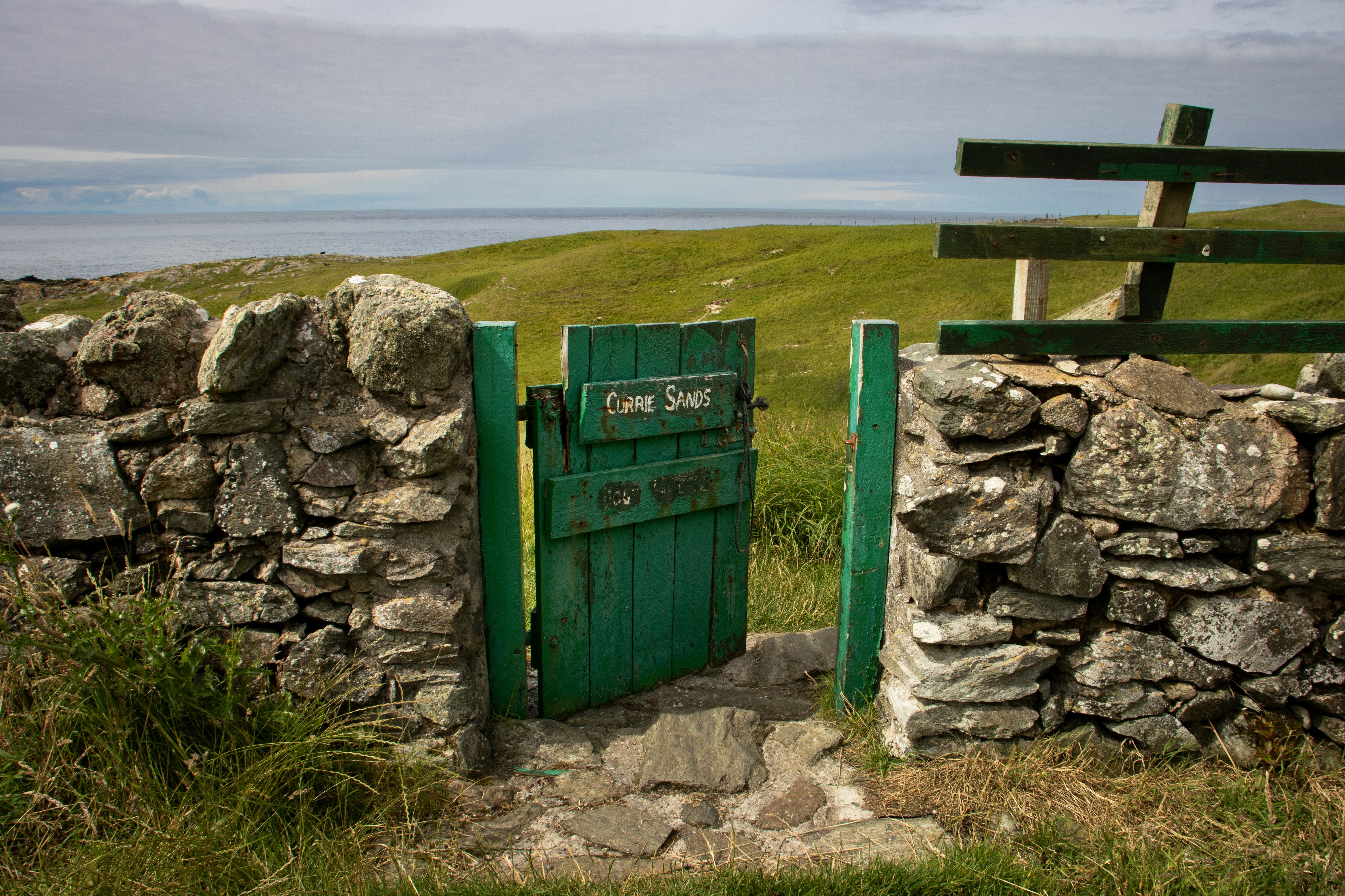 The Gate to the Dunes: A Weathered Gate in a Glacial Field