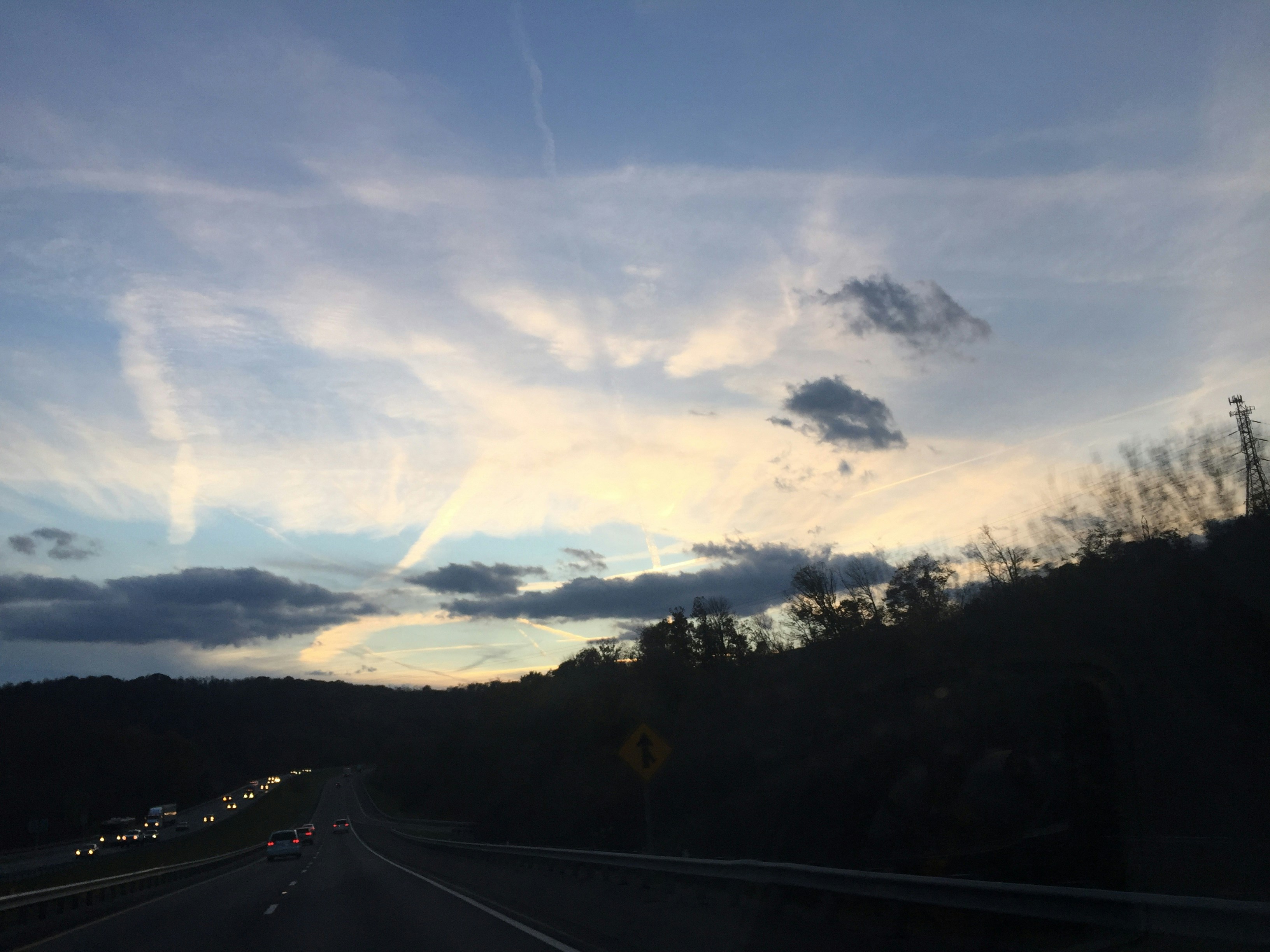 Horizon Shift on the Sunset Express