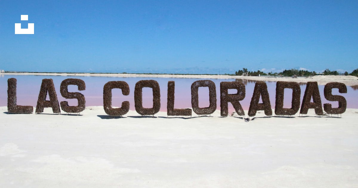 수역 앞에 Las Colorados라고 적힌 표지판 사진 Unsplash의 무료 멕시코 비치 이미지