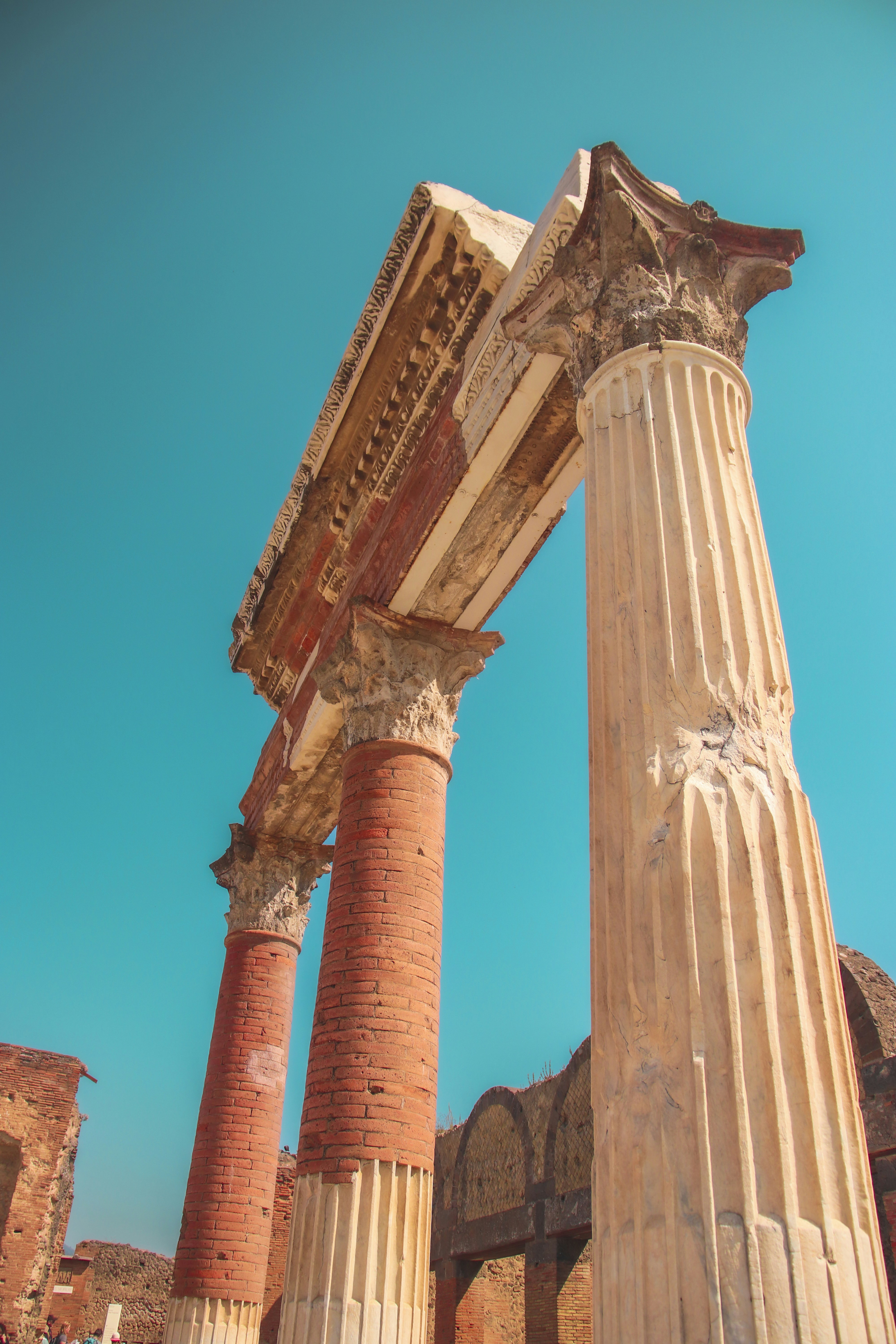 Stone Sentinels Against a Turquoise Sky