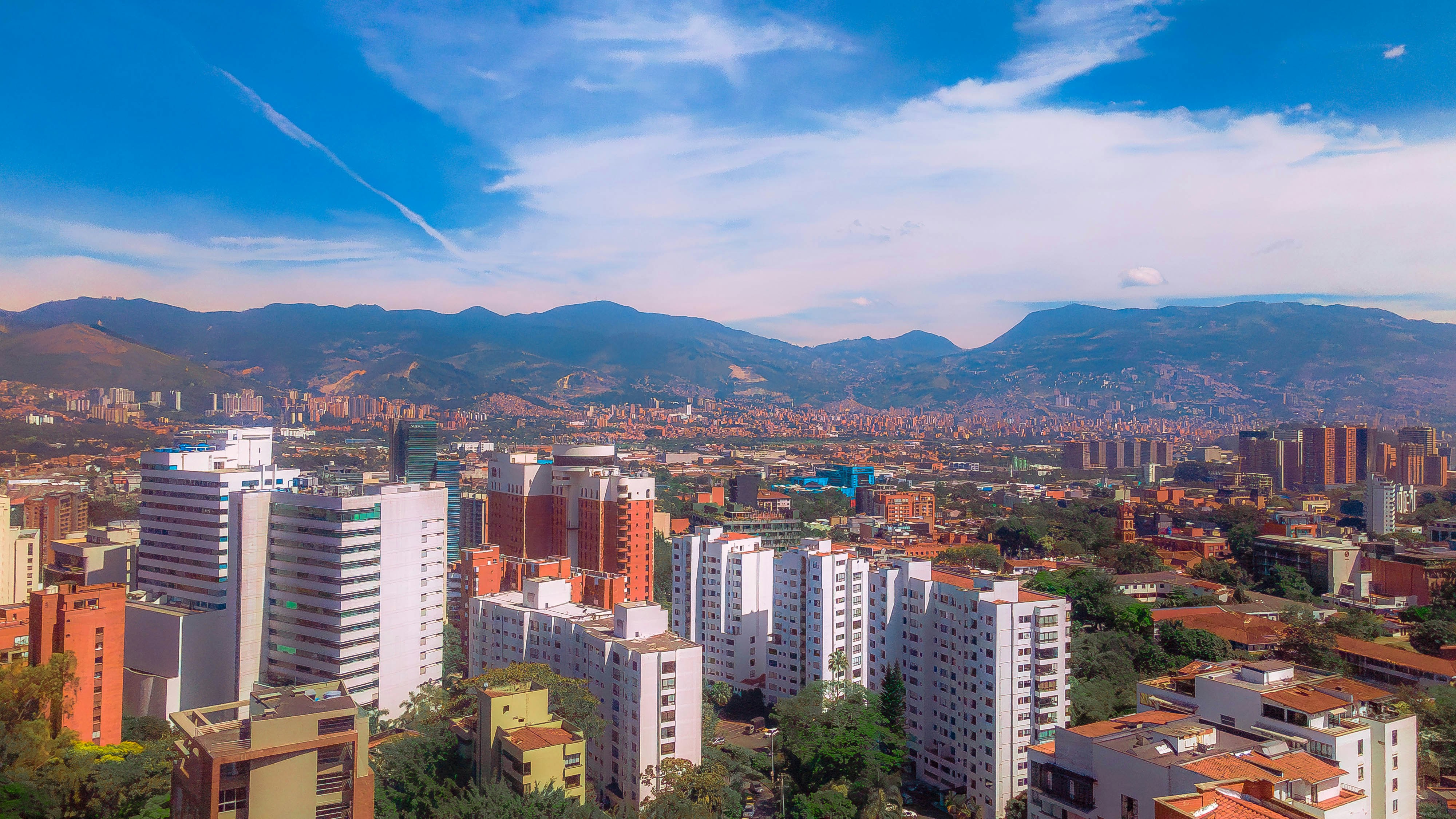 Paysage Urbain De Medellin Photos | Télécharger des images gratuites ...