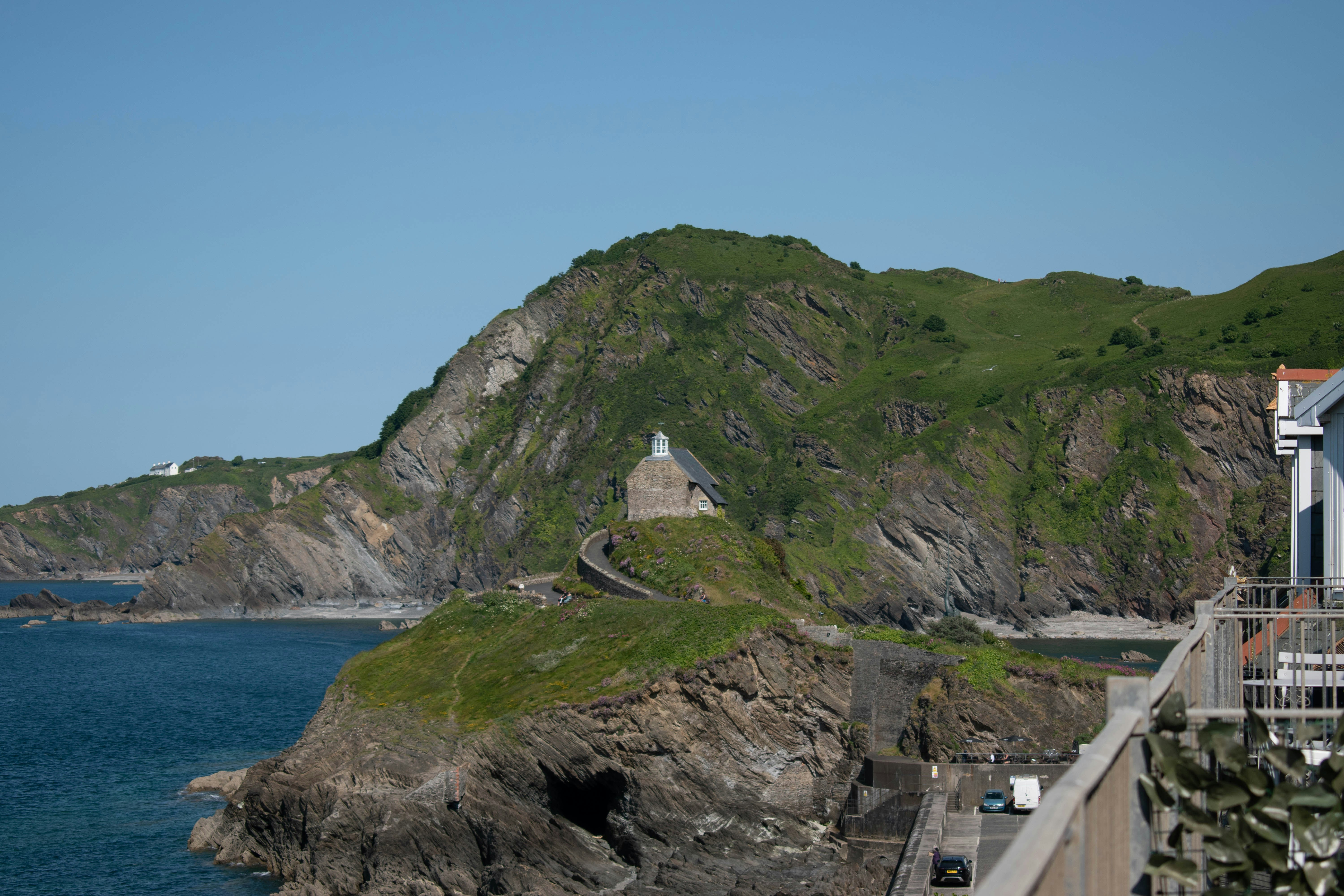 Shot heading across the ocean from Ilfracombe Devon.