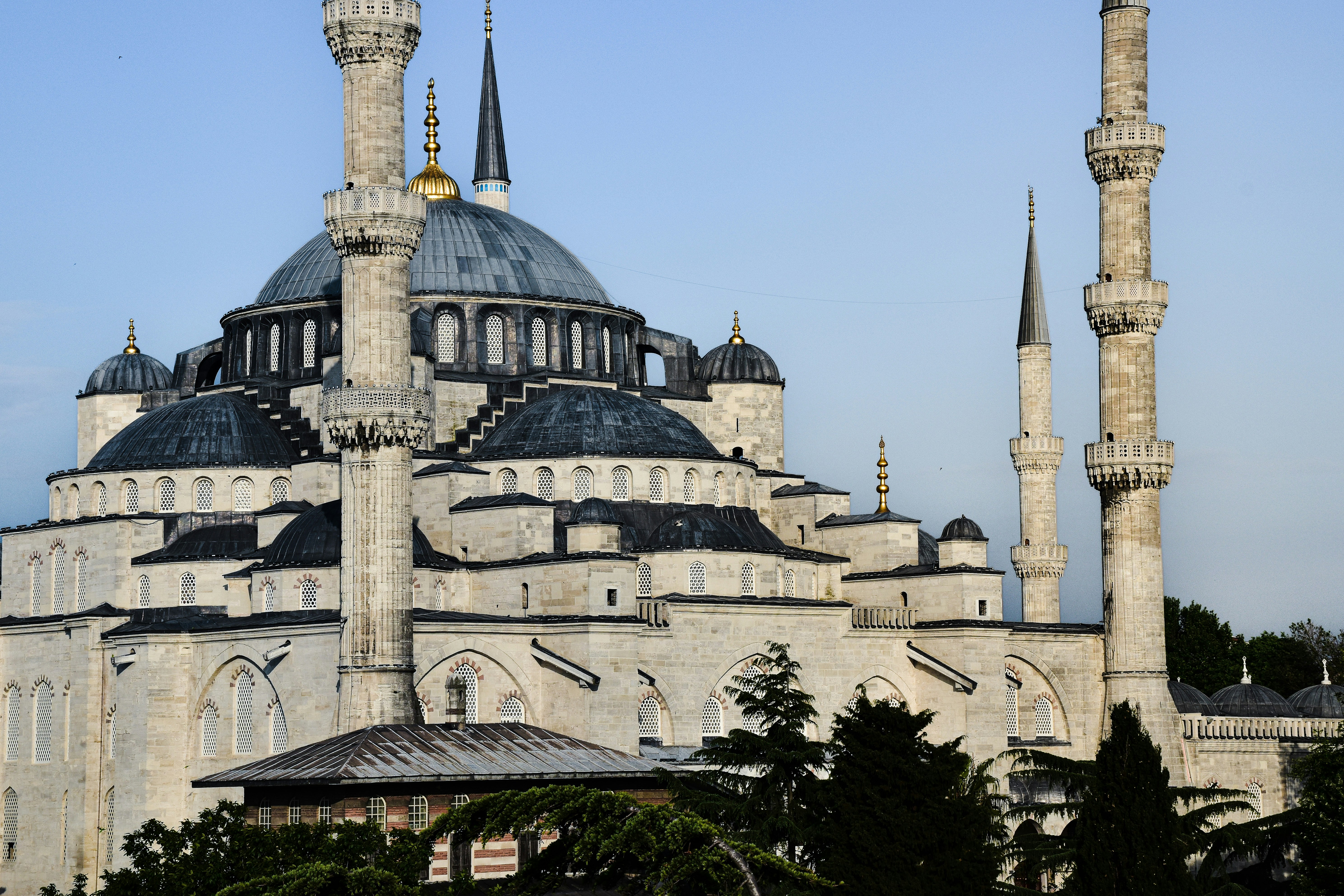 A large building with two towers and a dome photo – Free İstanbul Image ...