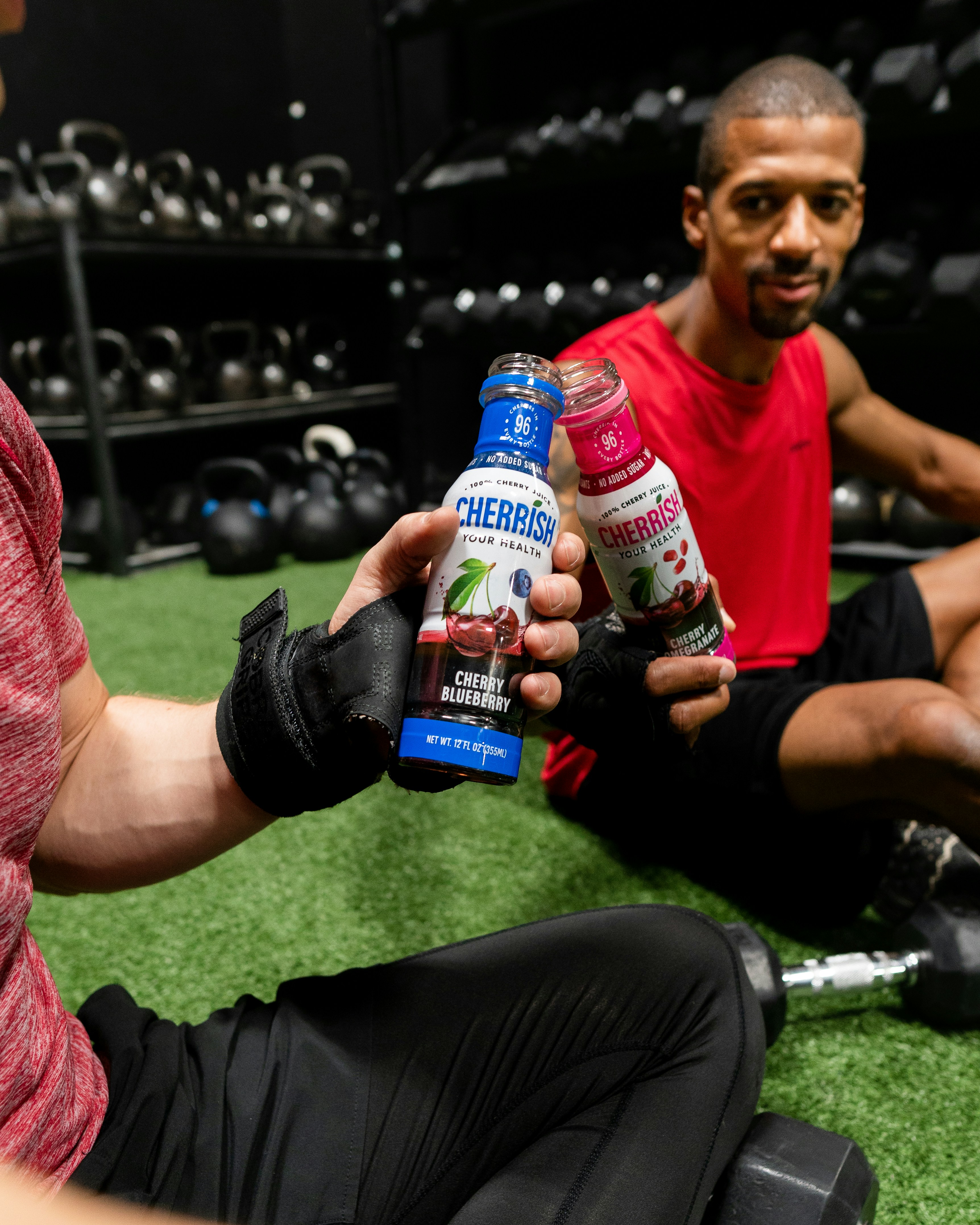 Hydration Exchange: CHERRiSH Bottles in a Gym-Turf Moment