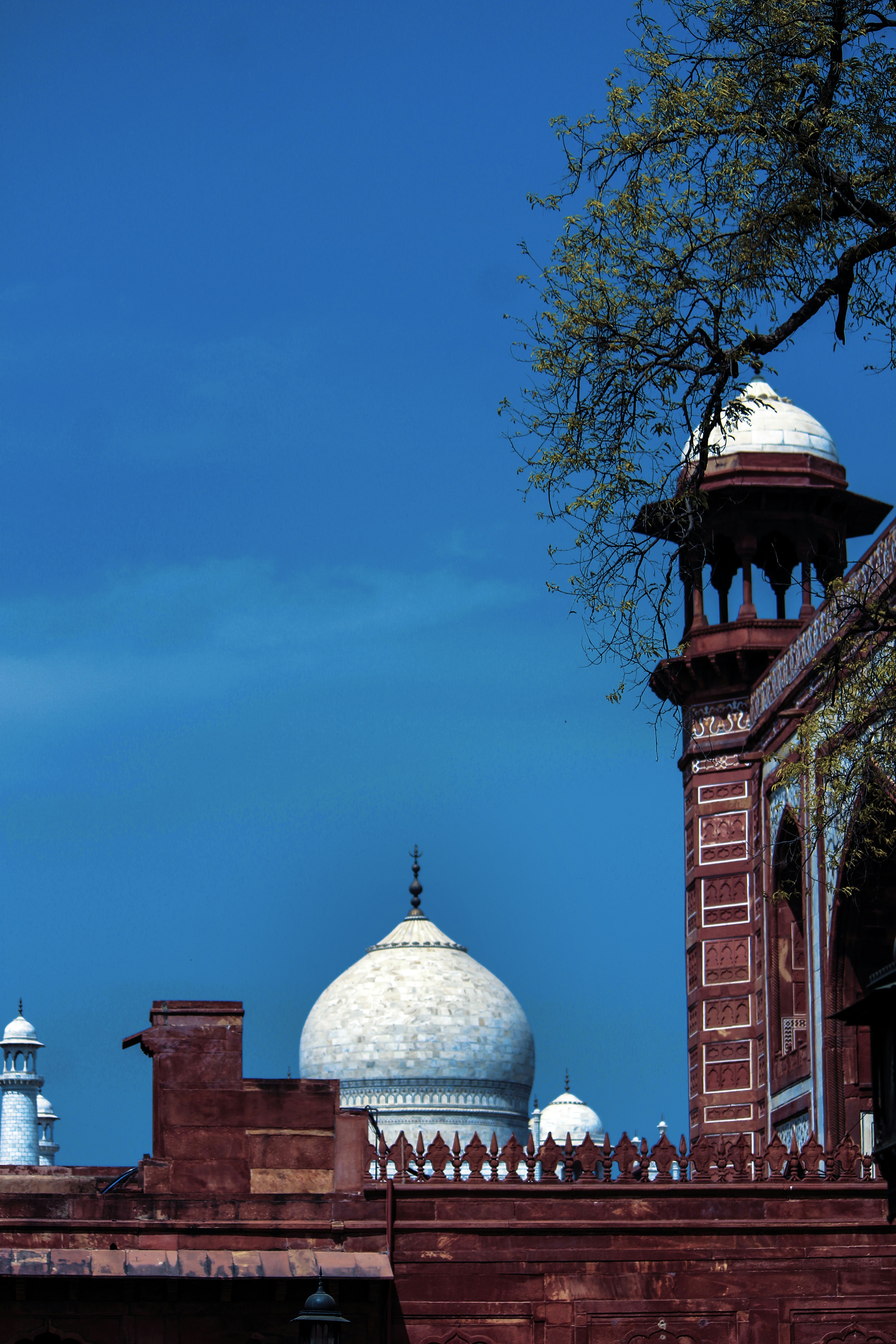 A large white dome sitting on top of a building photo – Free Dome Image ...