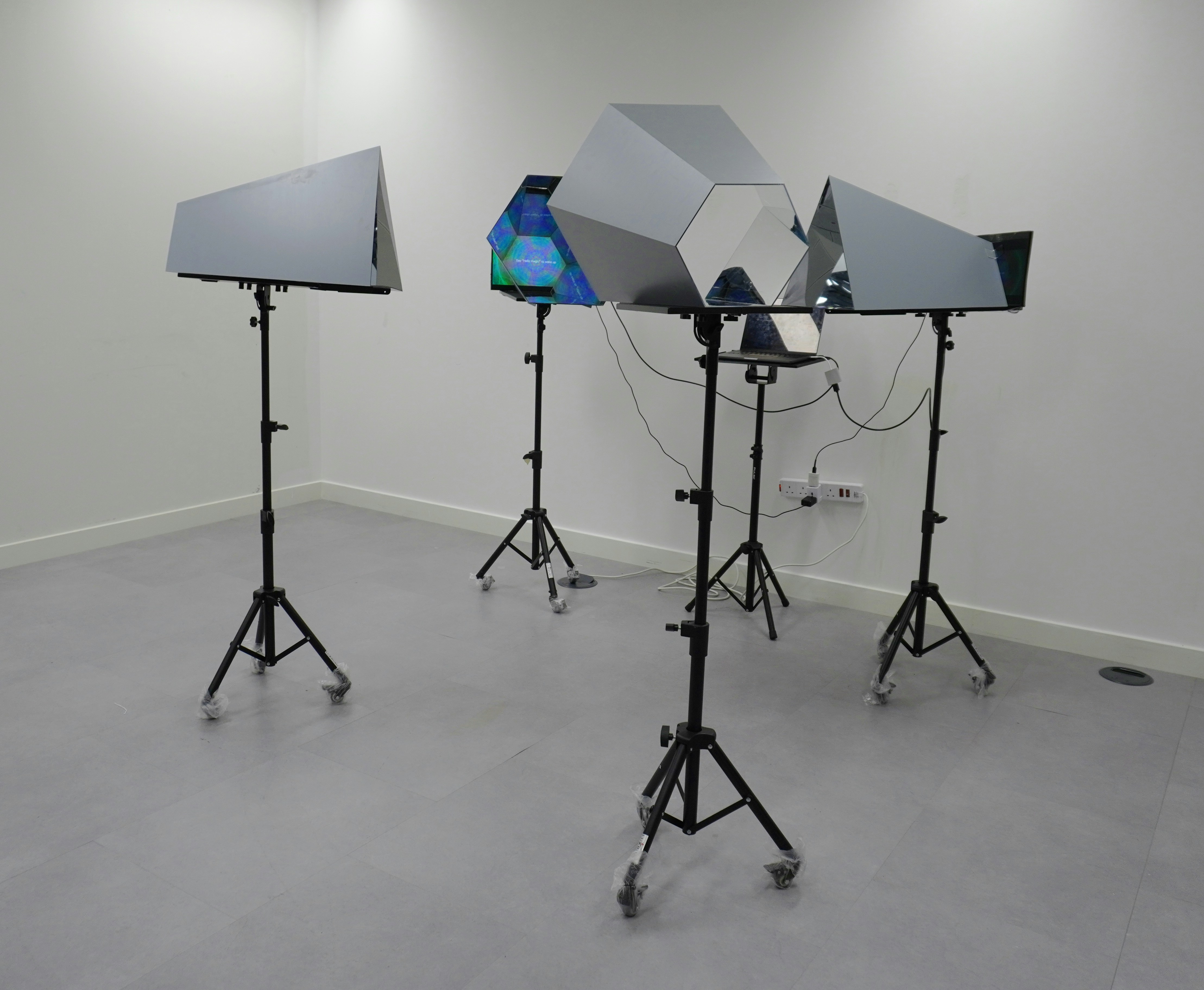 Geometric Illumination: Hexagonal Light Modifiers in a Minimal Studio